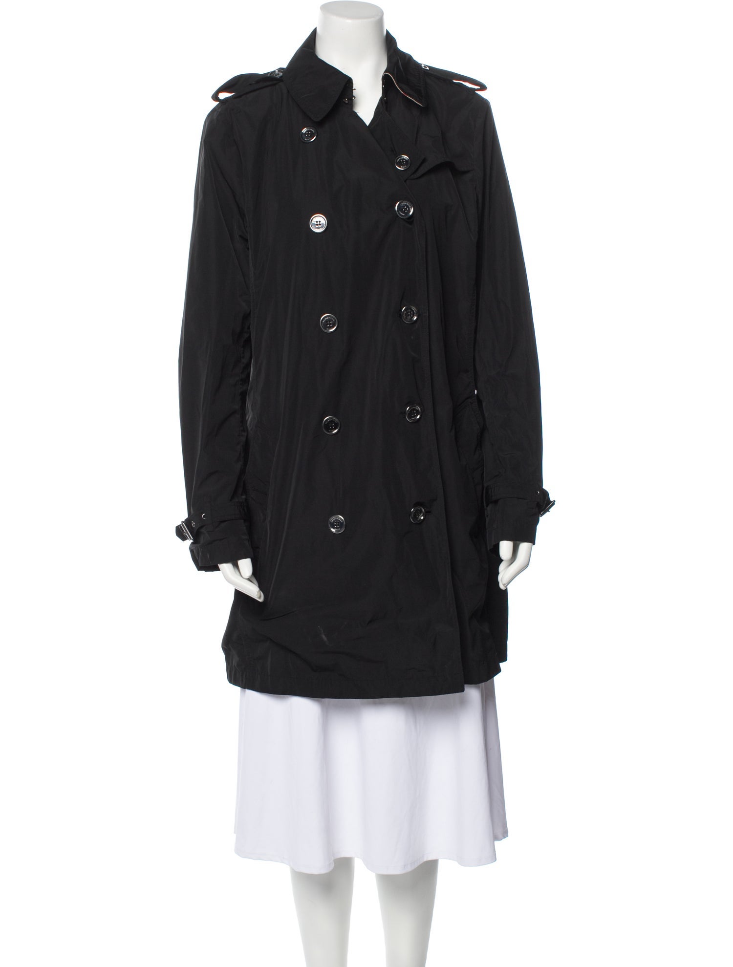 Burberry Brit Trench Coat - Black Coats, Clothing - BBR104655 | The RealReal