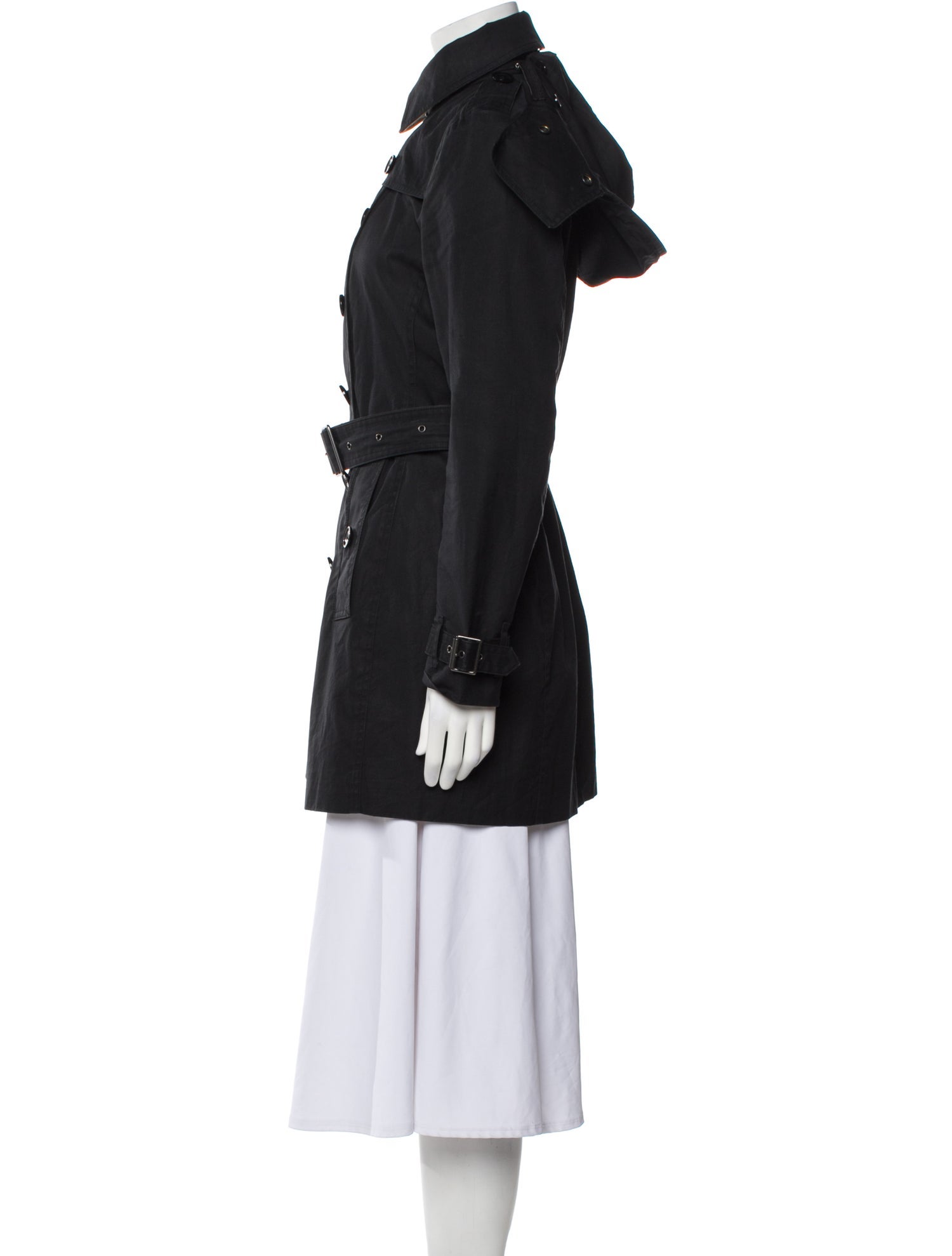 Burberry Trench Coat w/ Tags - Black Coats, Clothing - WBURL189081 | The RealReal