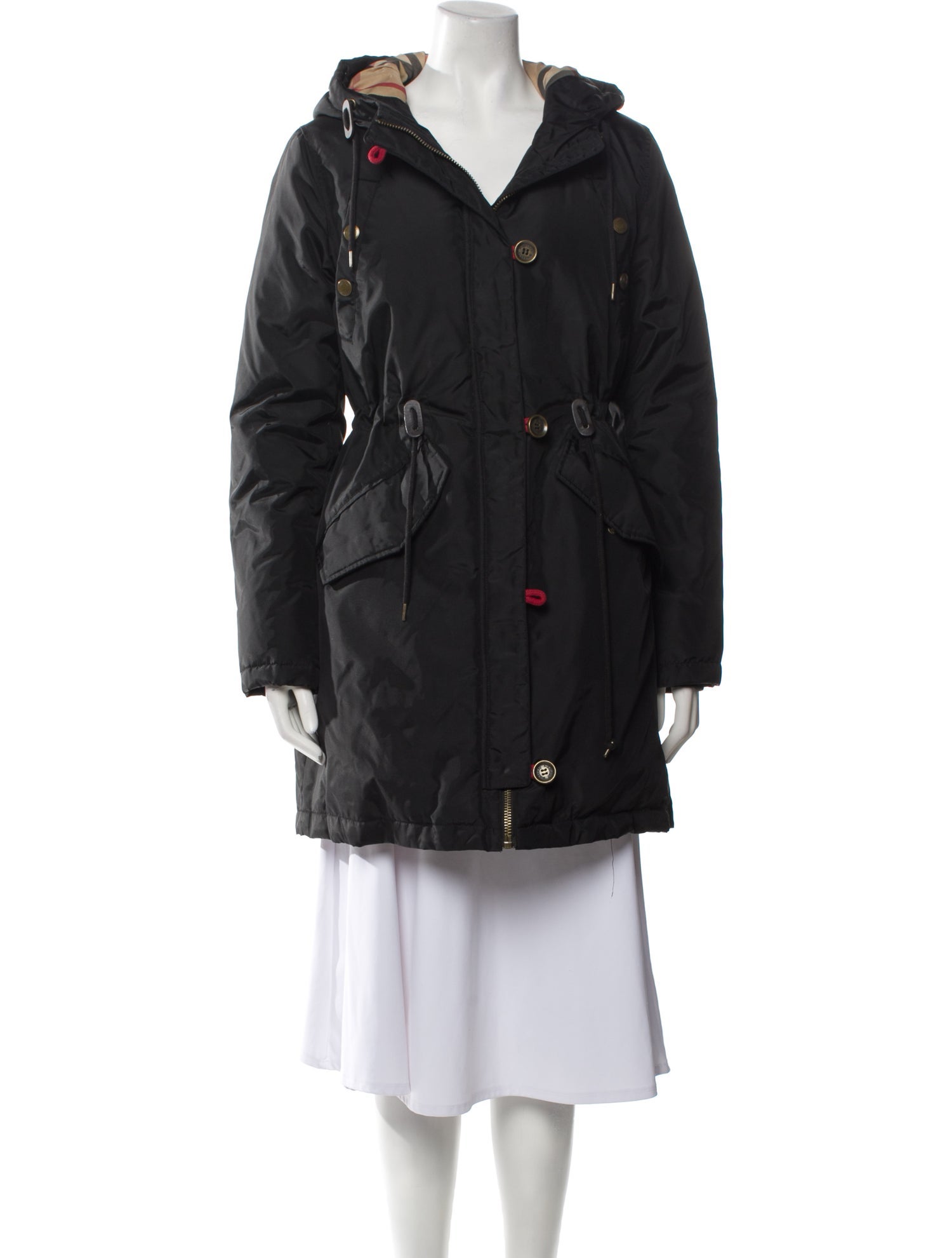 Burberry Brit Trench Coat - Black Coats, Clothing - BBR109835 | The RealReal