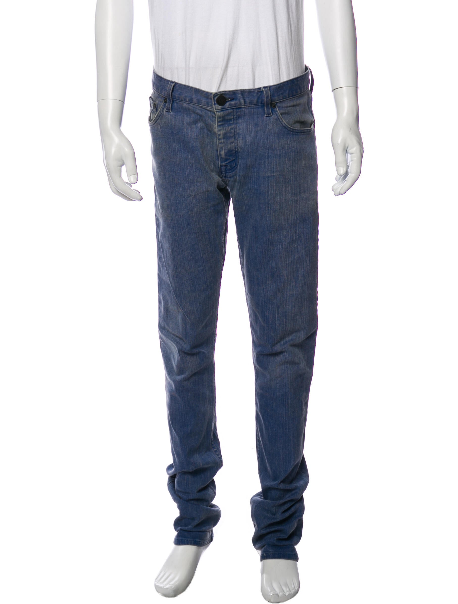 Burberry Brit Skinny Jeans - Blue, 9" Rise Jeans, Clothing - BBR77823 ...