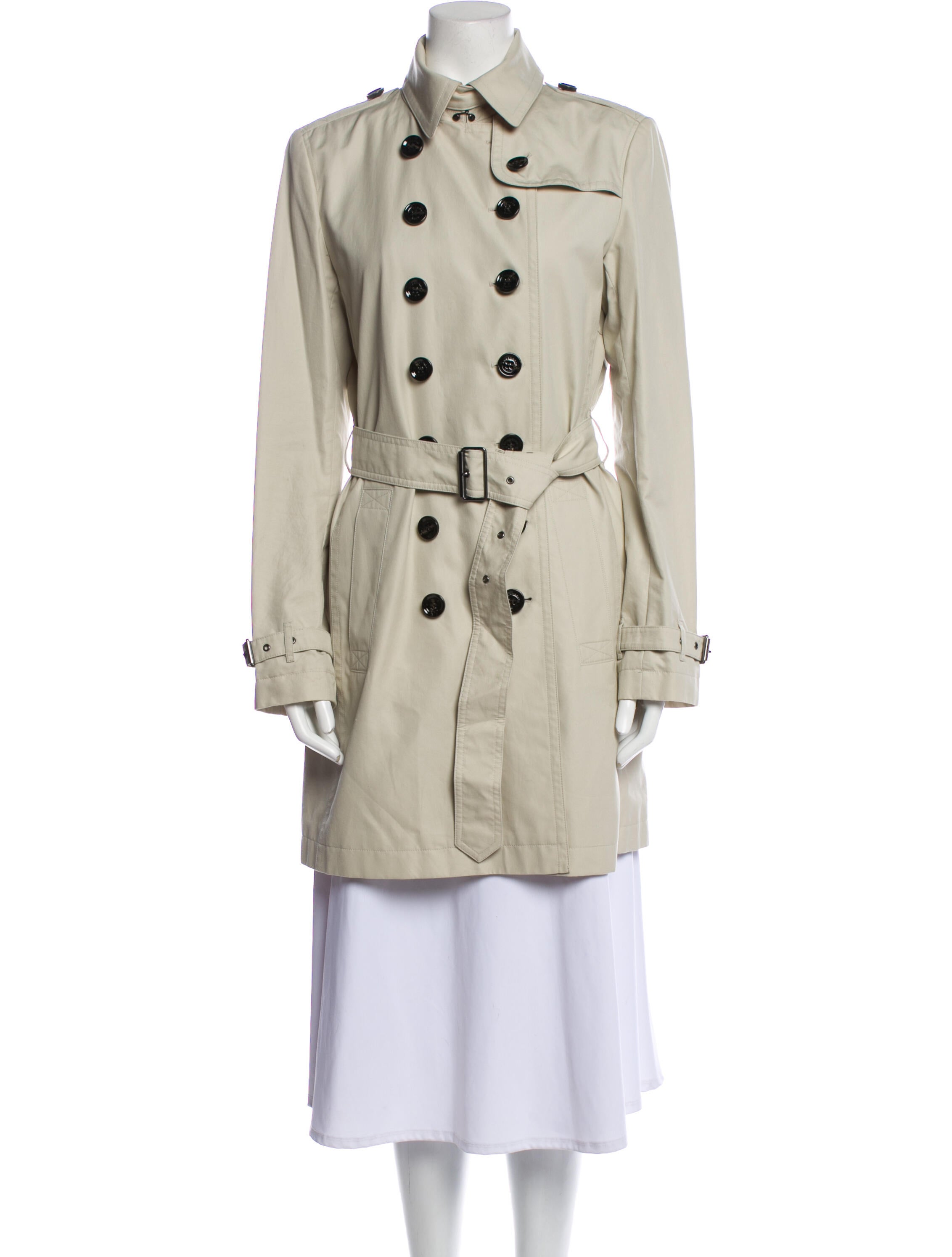 Burberry Brit Trench Coat - Neutrals Coats, Clothing - BBR78827 | The ...