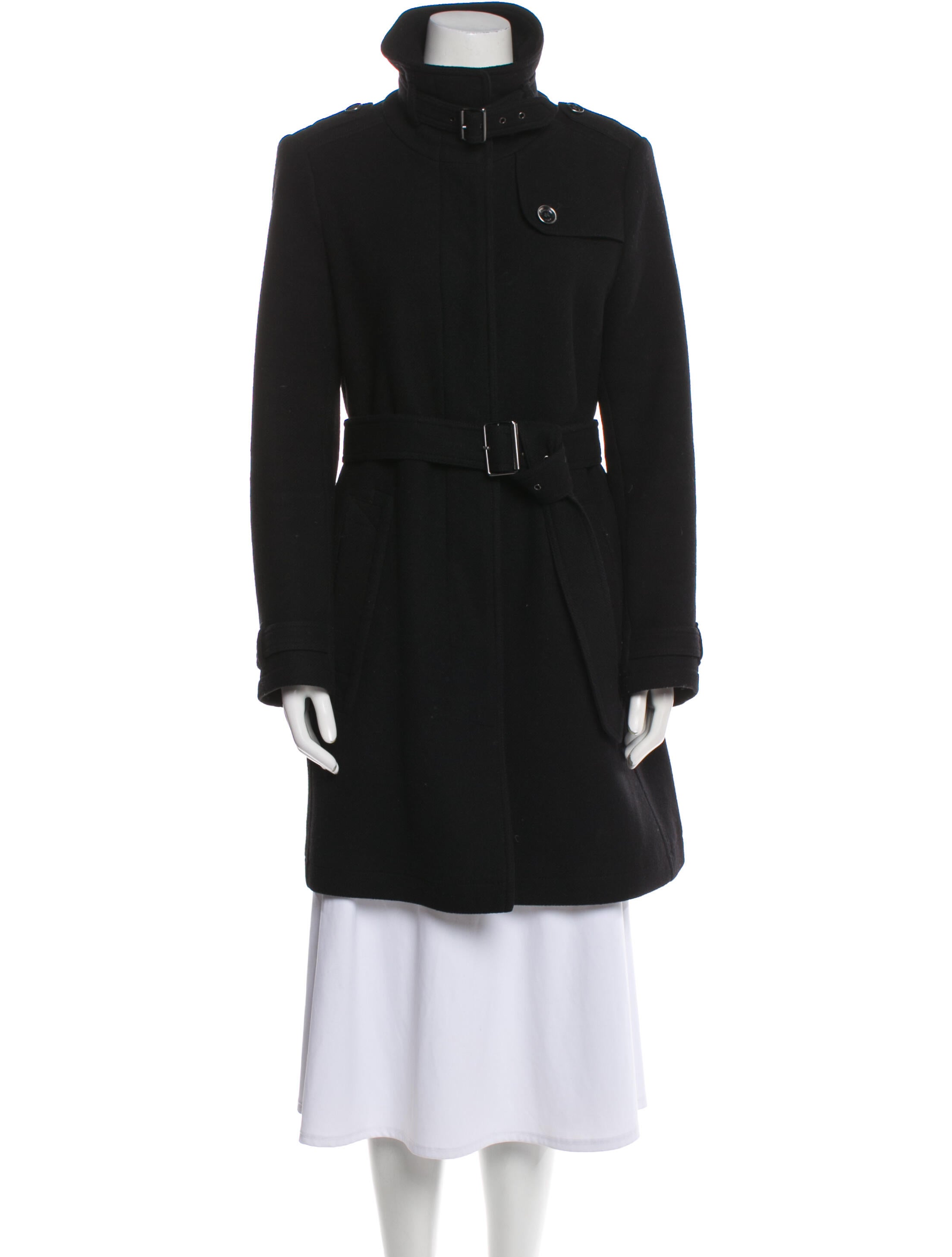 Burberry Brit Coat - Black Coats, Clothing - BBR81936 | The RealReal