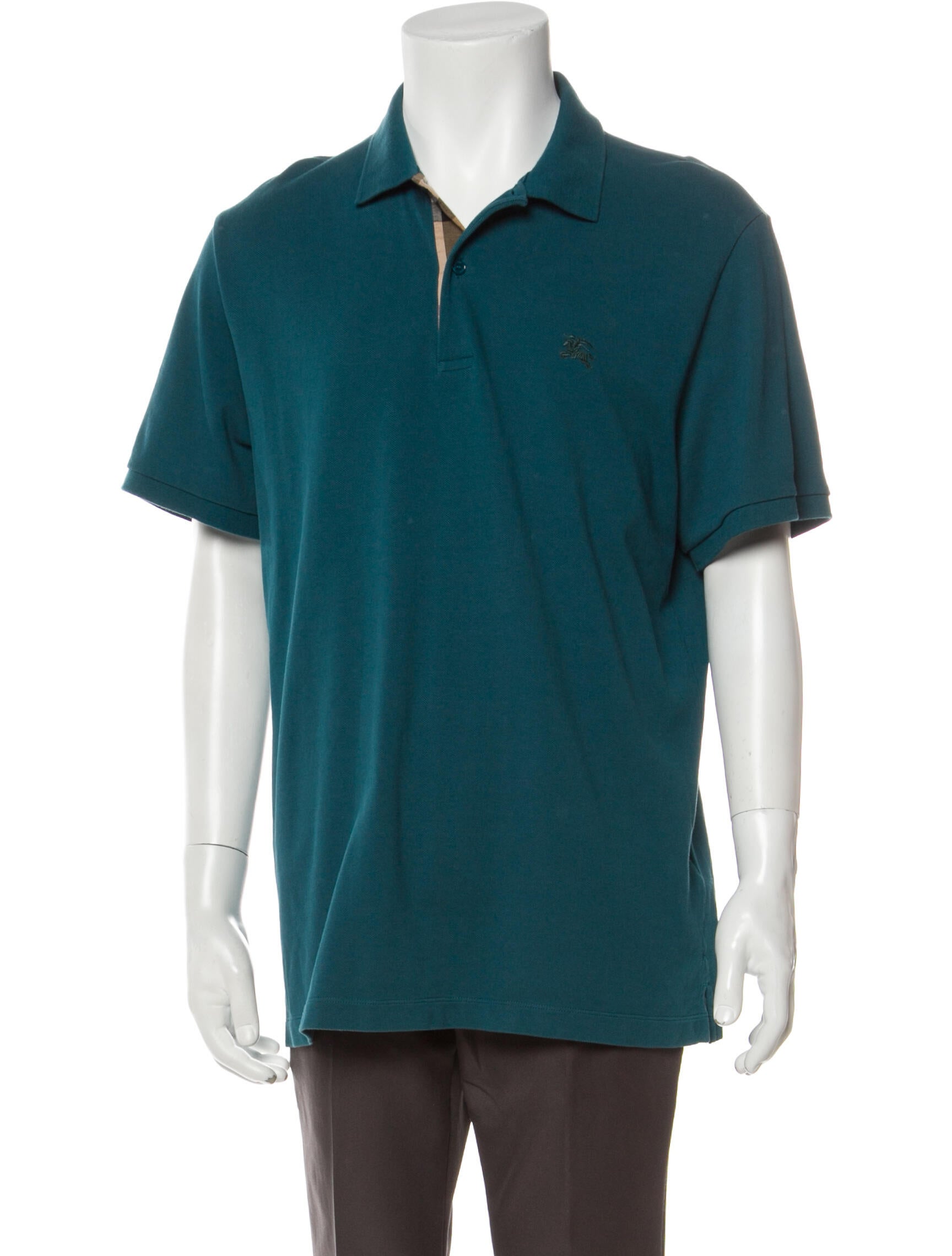 Lanvin Mesh Layered Polo Shirt - Grey Polos, Clothing - LAN61084 | The ...