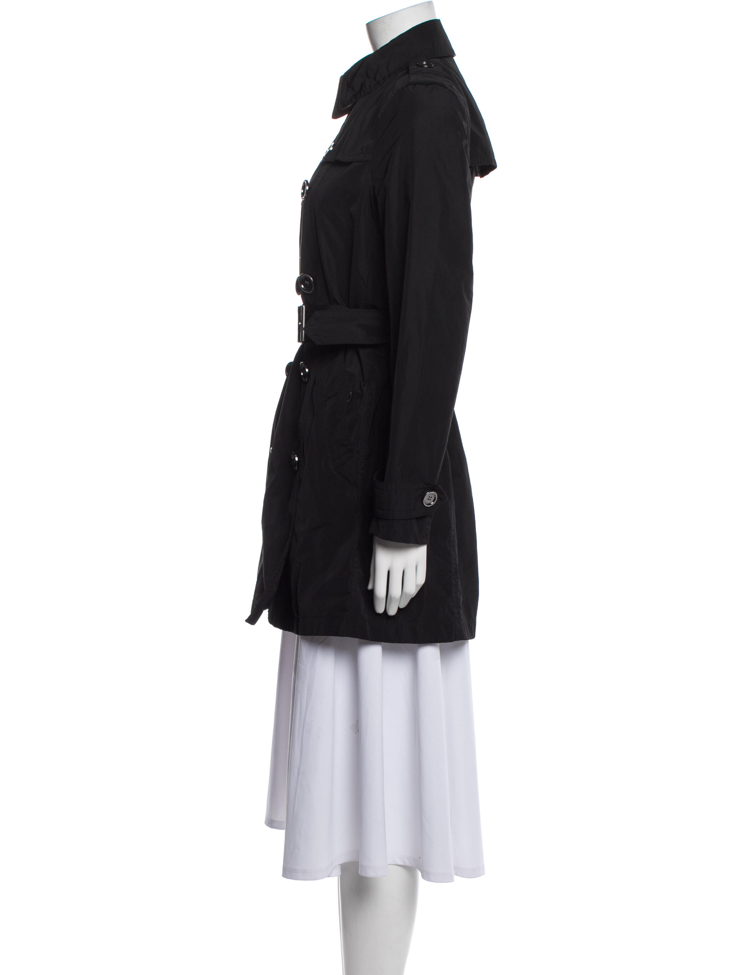 Burberry Brit Trench Coat - Black Coats, Clothing - BBR90331 | The RealReal