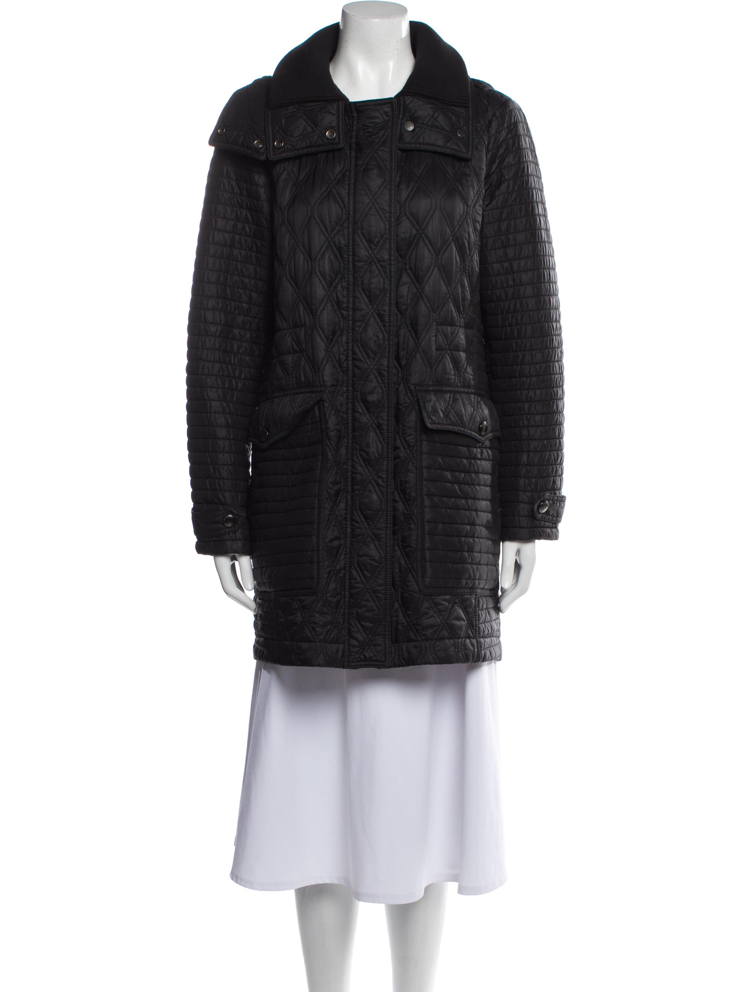 Burberry Brit Faux Fur Coat - Black Coats, Clothing - BBR91256 | The ...