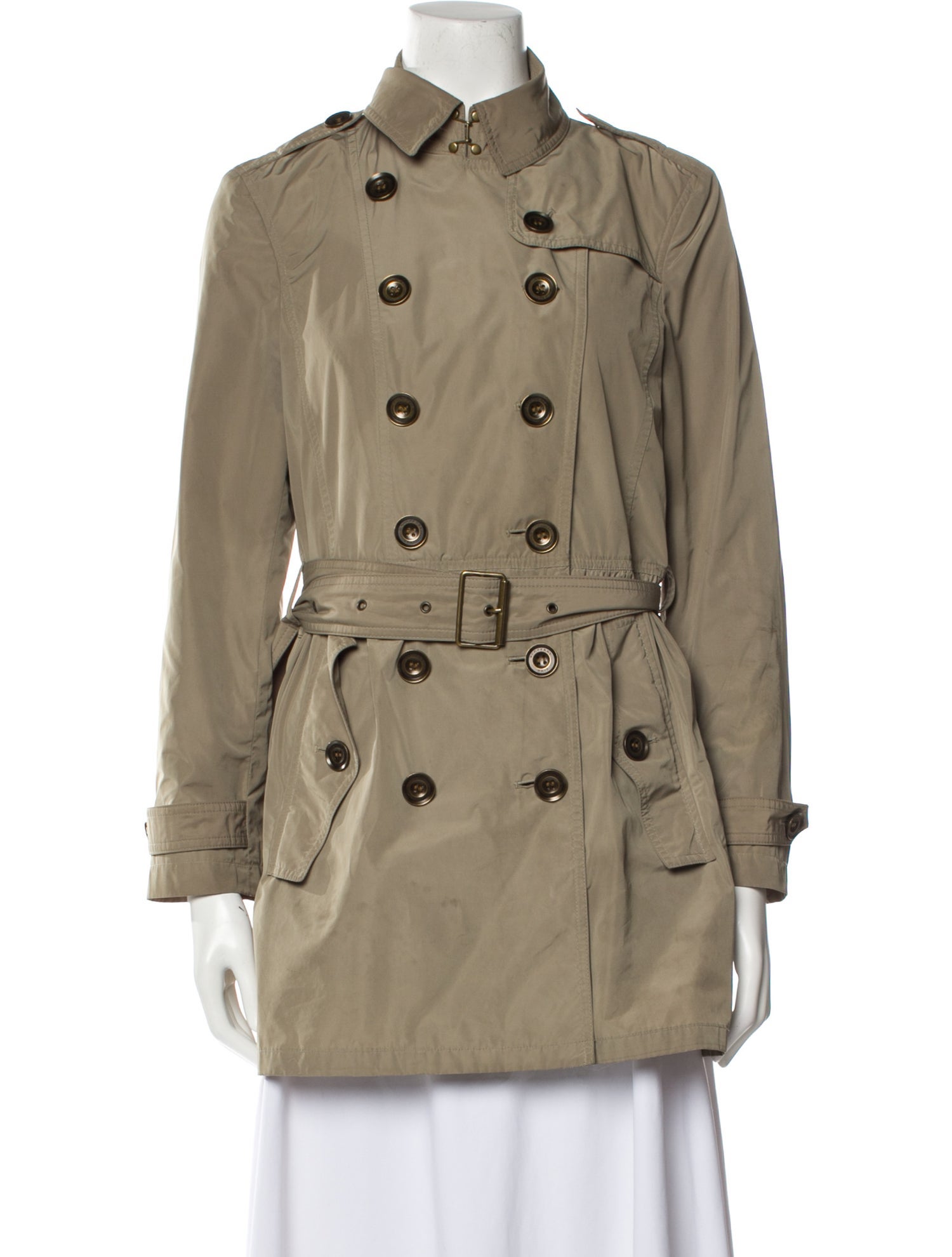 Burberry Brit Trench Coat - Neutrals Coats, Clothing - BBR96740 | The RealReal