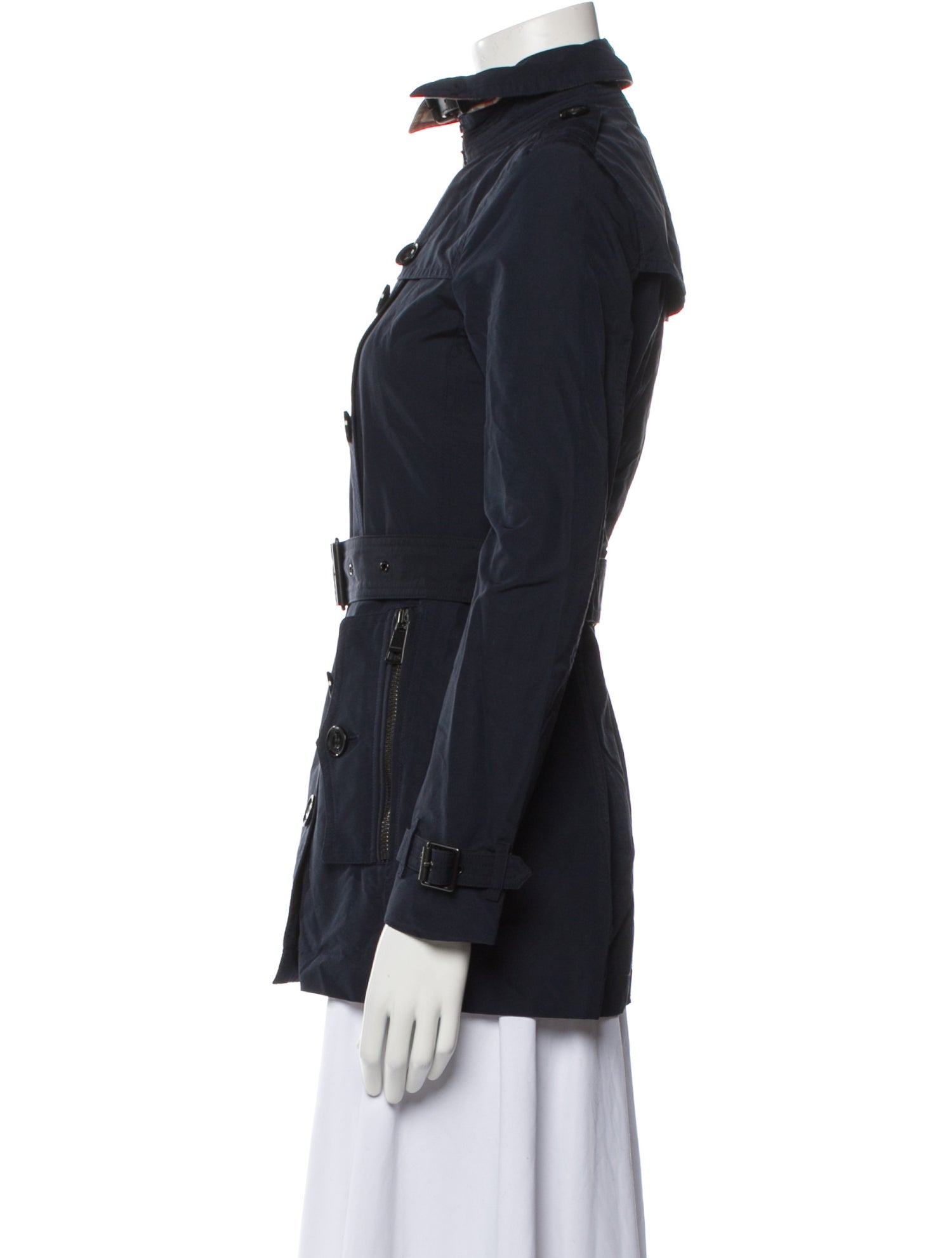 Burberry Brit Trench Coat - Black Coats, Clothing - BBR95399 | The RealReal