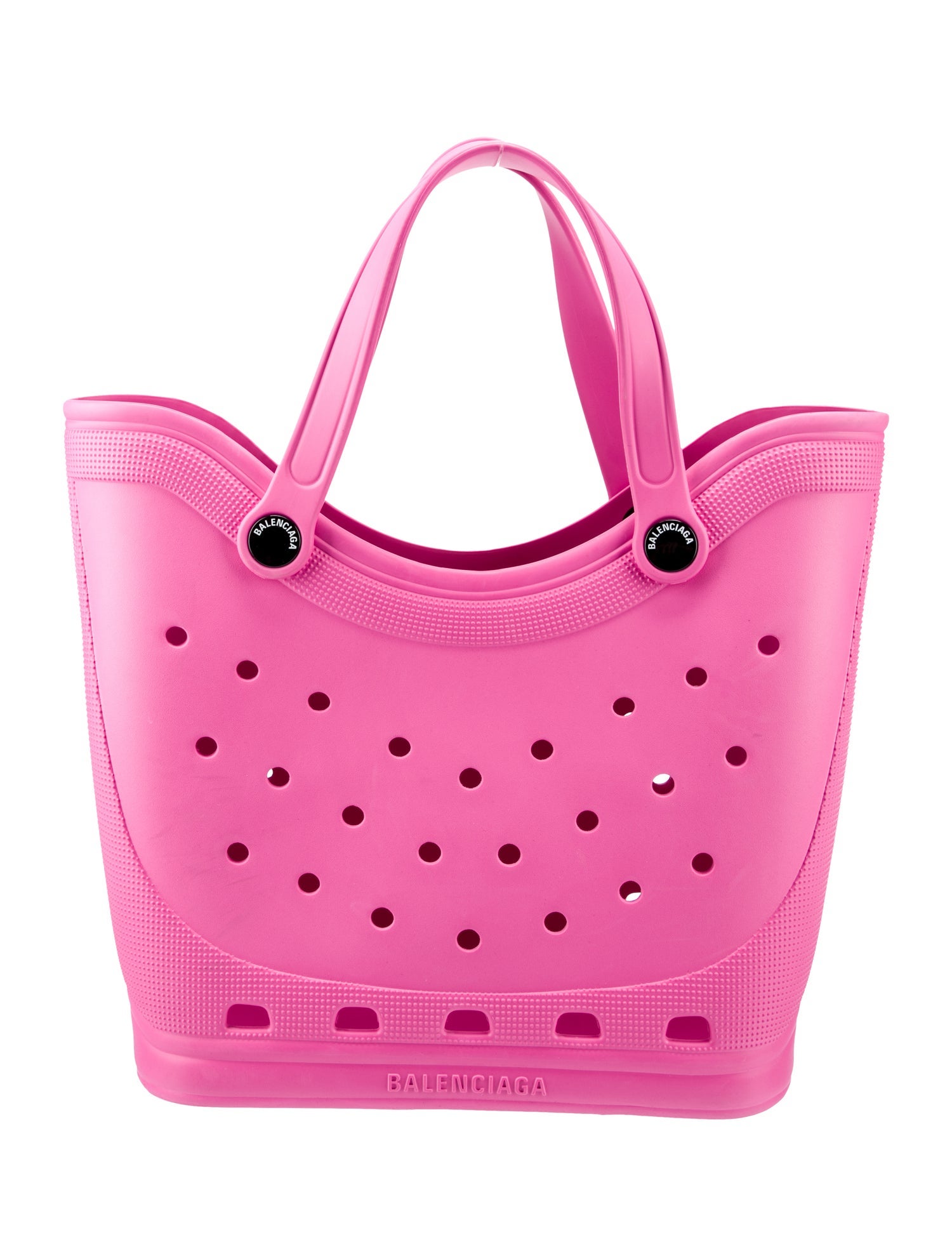 Balenciaga x Crocs Rubber Tote 2022 - Pink Totes, Handbags - BCARL20163 ...