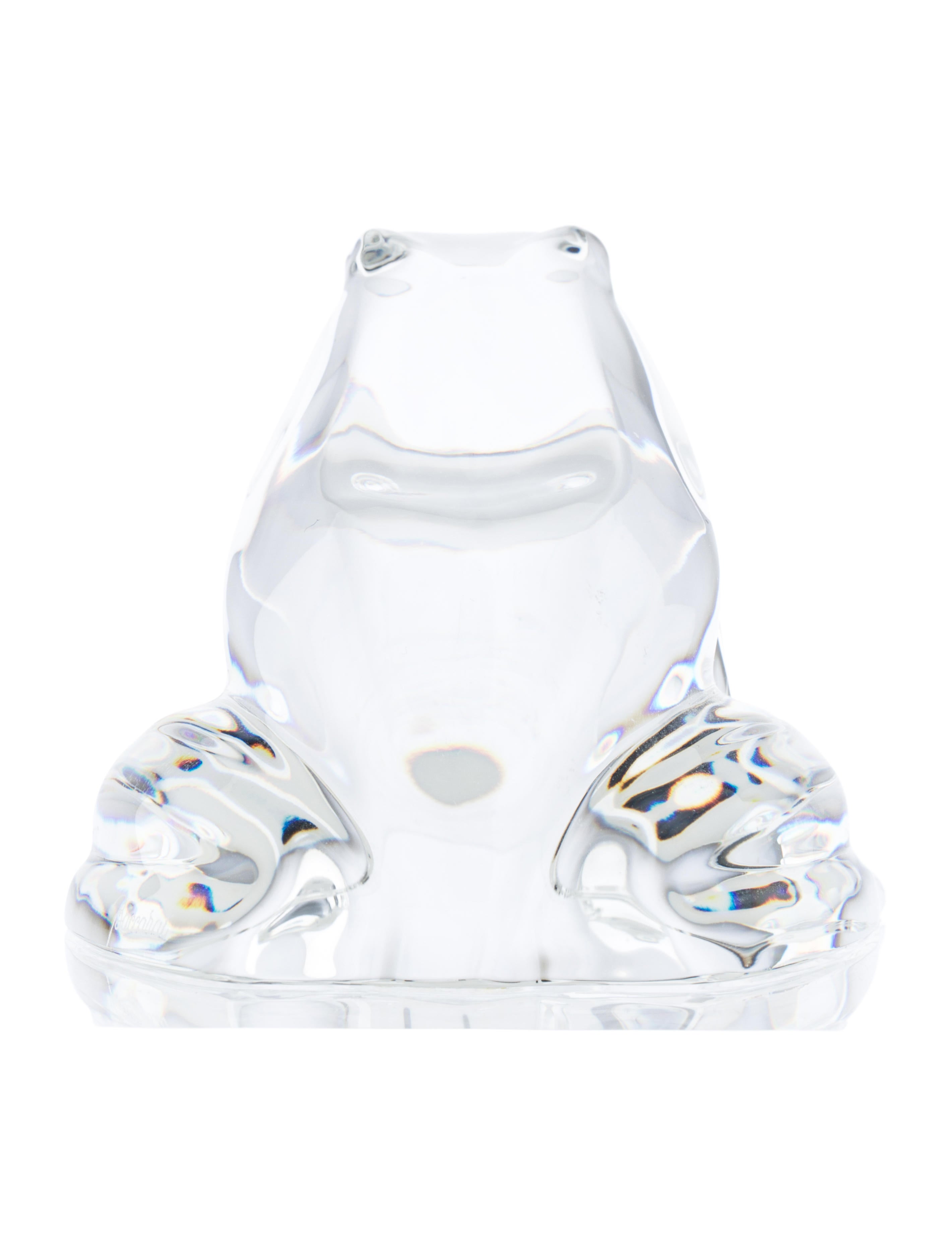 Baccarat Crystal Frog Figurine - Decor And Accessories - BCC22614 | The ...