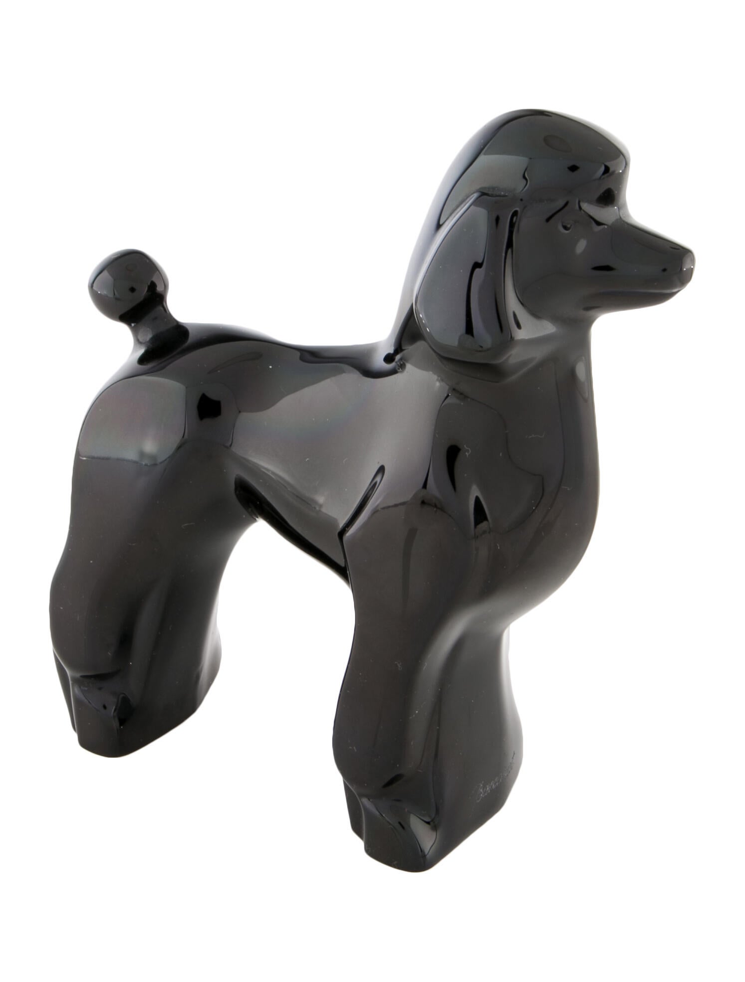 Baccarat Crystal Poodle Figurine - Black Decorative Accents, Decor ...
