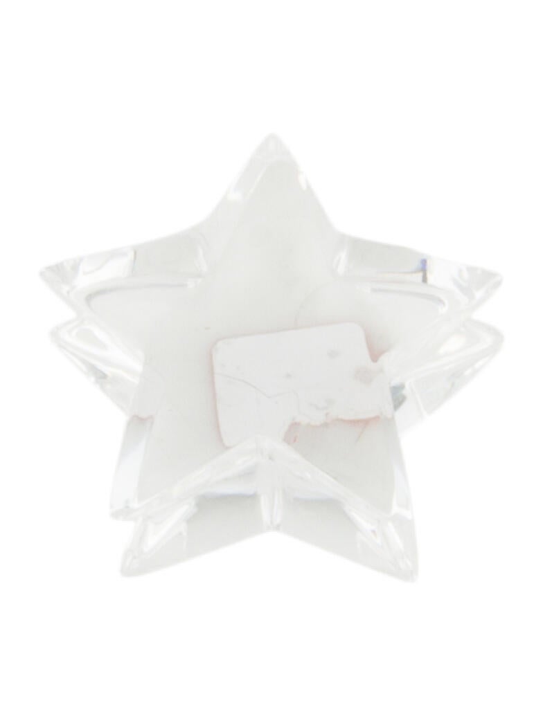 Baccarat Zinzin Star Paperweight - Clear Decorative Accents, Decor ...