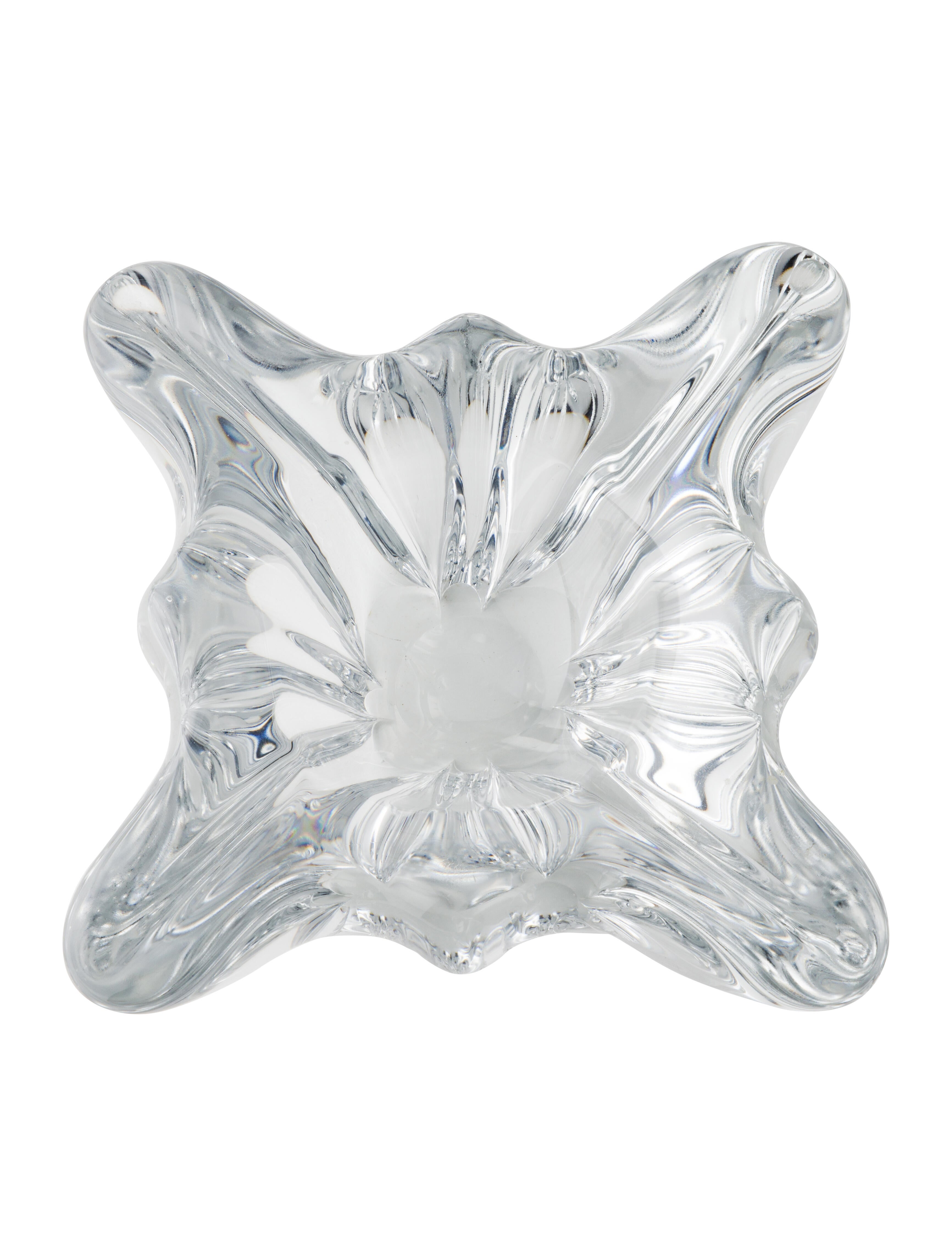 Baccarat Crystal Trinket Dish - Clear Decorative Accents, Decor ...
