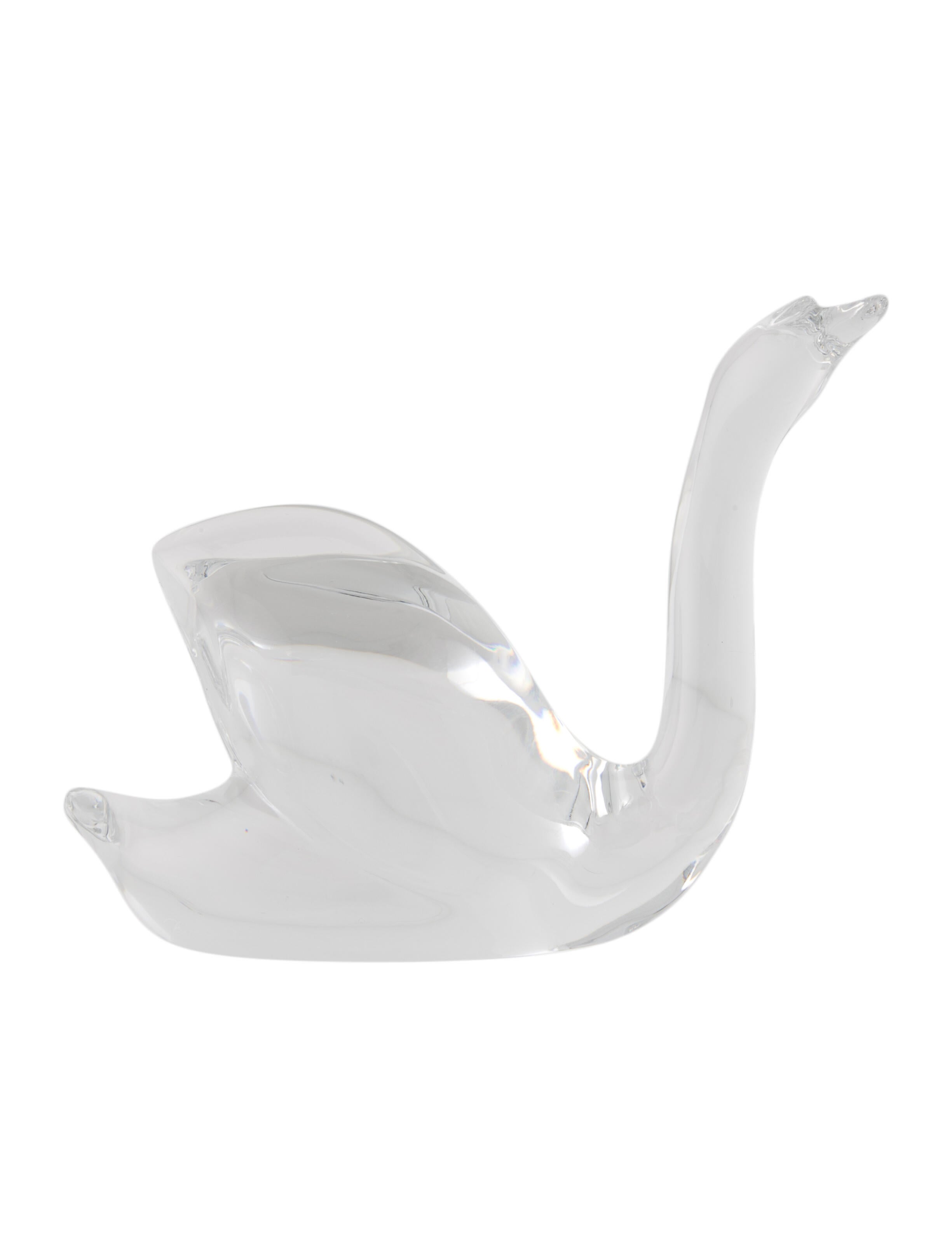 Baccarat Crystal Bird Figurine - Clear Decorative Accents, Decor ...