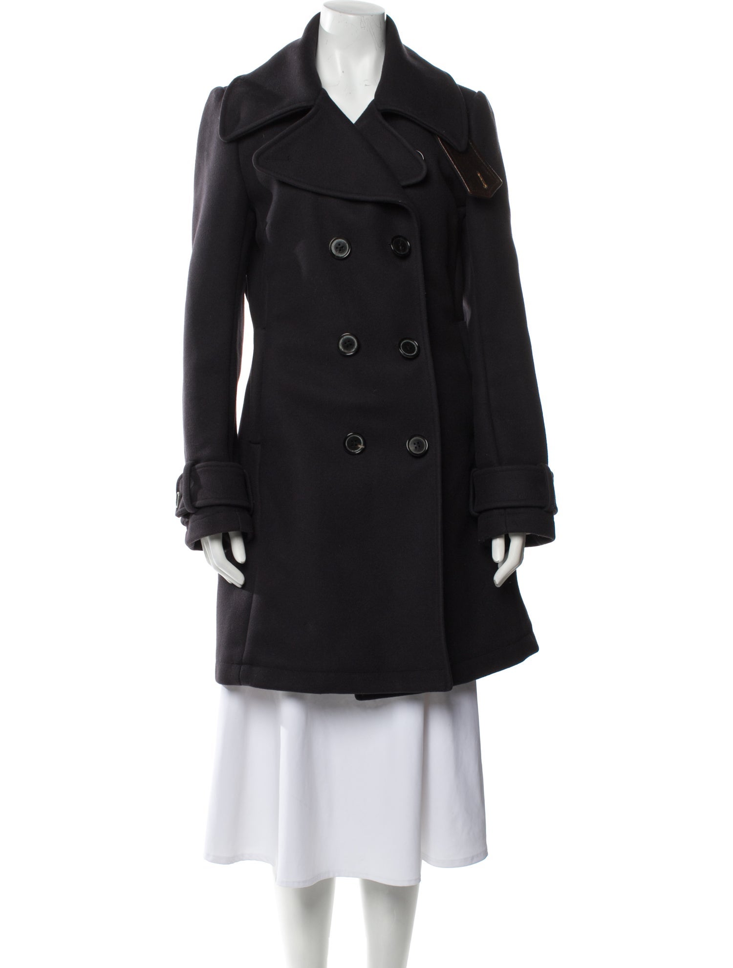 Billy Reid Wool Trench Coat - Black Coats, Clothing - BDR27896 | The ...