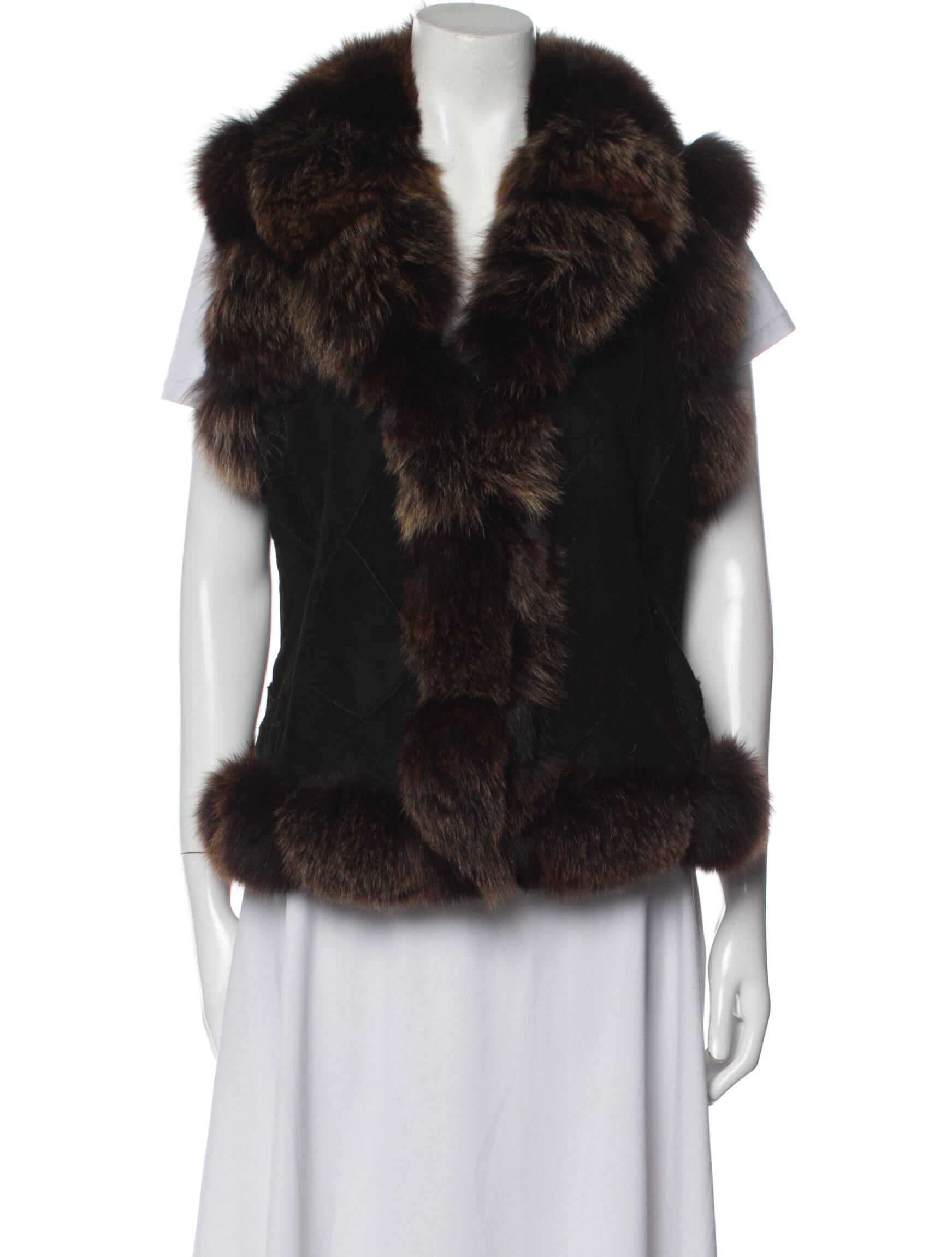 Belle Fare Shearling Fur Jacket - Black Jackets, Clothing - BELLF20871 ...