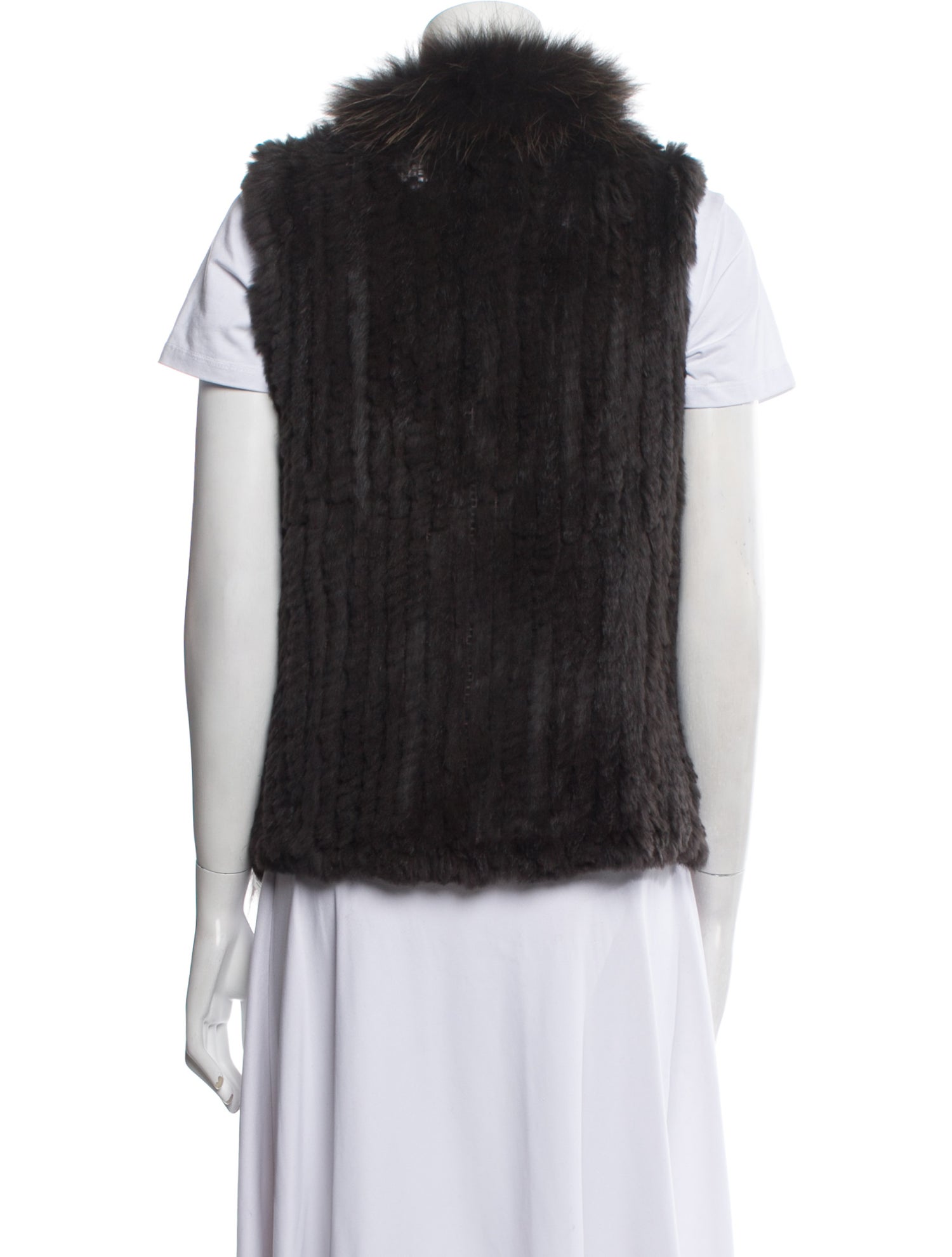 Belle Fare Fur Jacket - Brown Jackets, Clothing - BELLF21549 | The RealReal