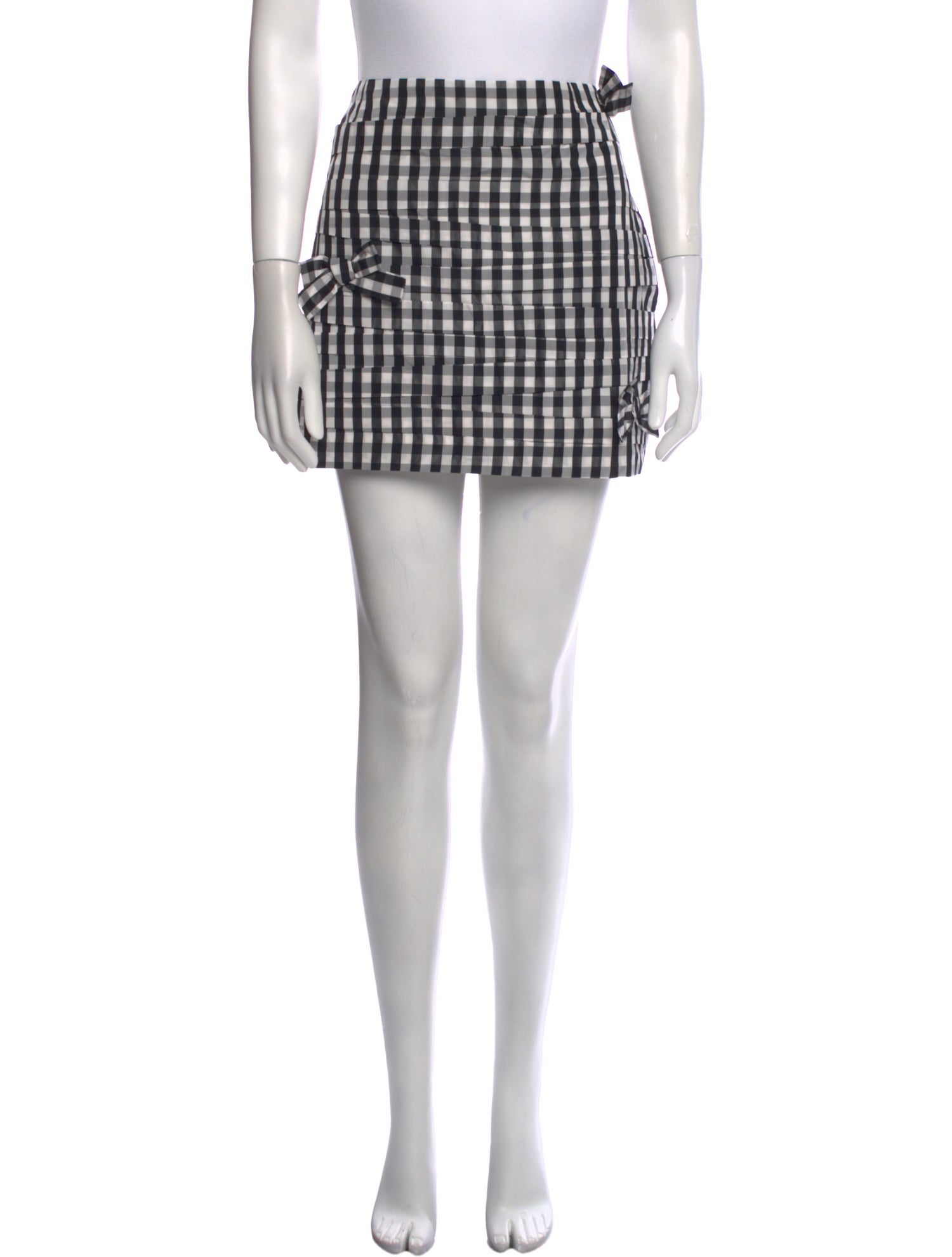 Bernadette Plaid Print Mini Skirt w/ Tags - Black Skirts, Clothing ...