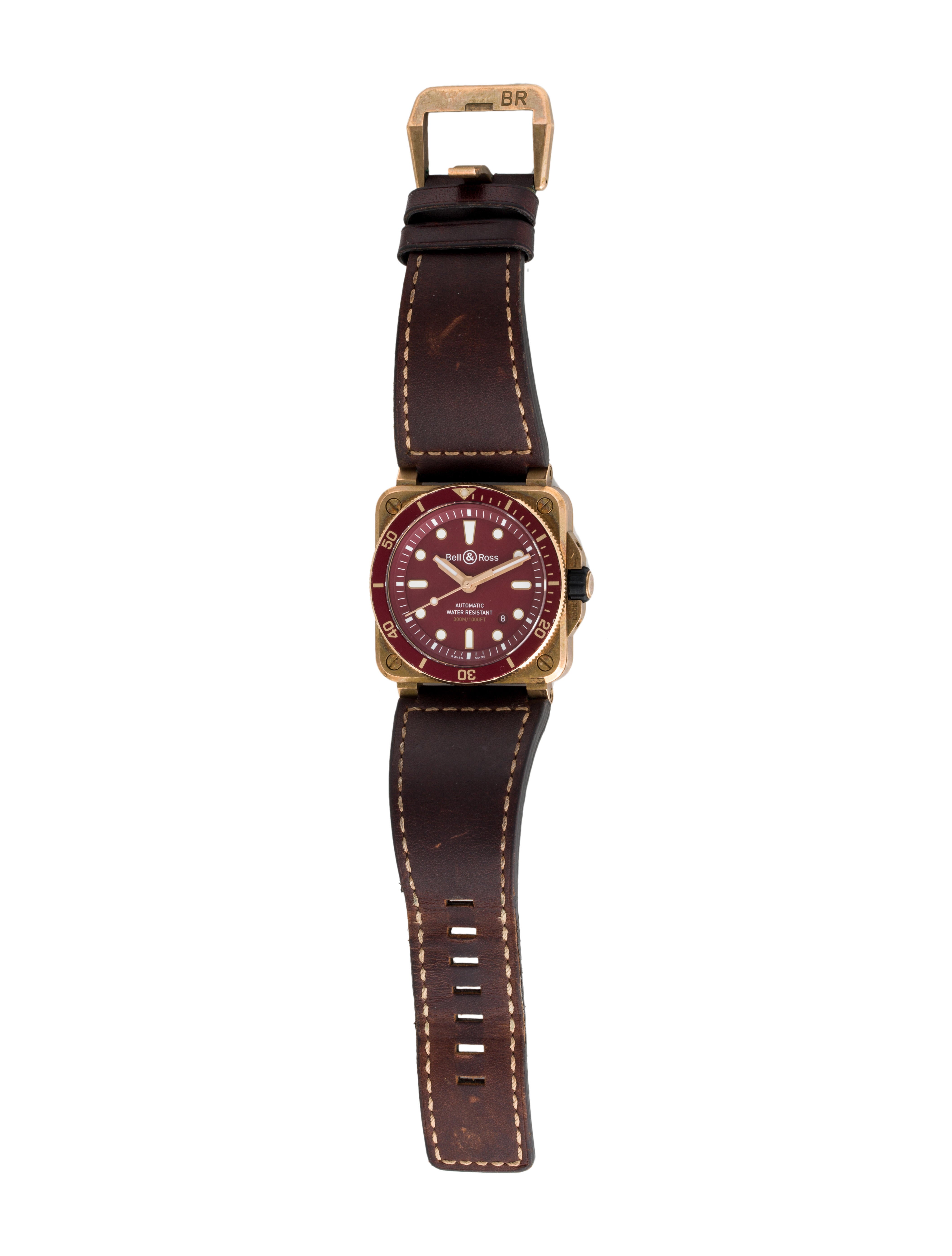 Bell & Ross BR 03-92 Diver Red Bronze Watch - BR 03-92-DIV-B // BR0392 ...