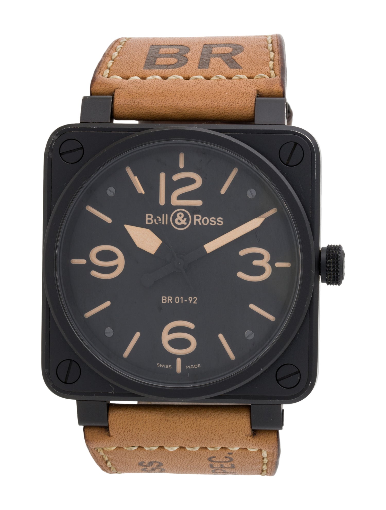 Bell & Ross BR 01-92 Heritage Watch - BR01-92-S | The RealReal