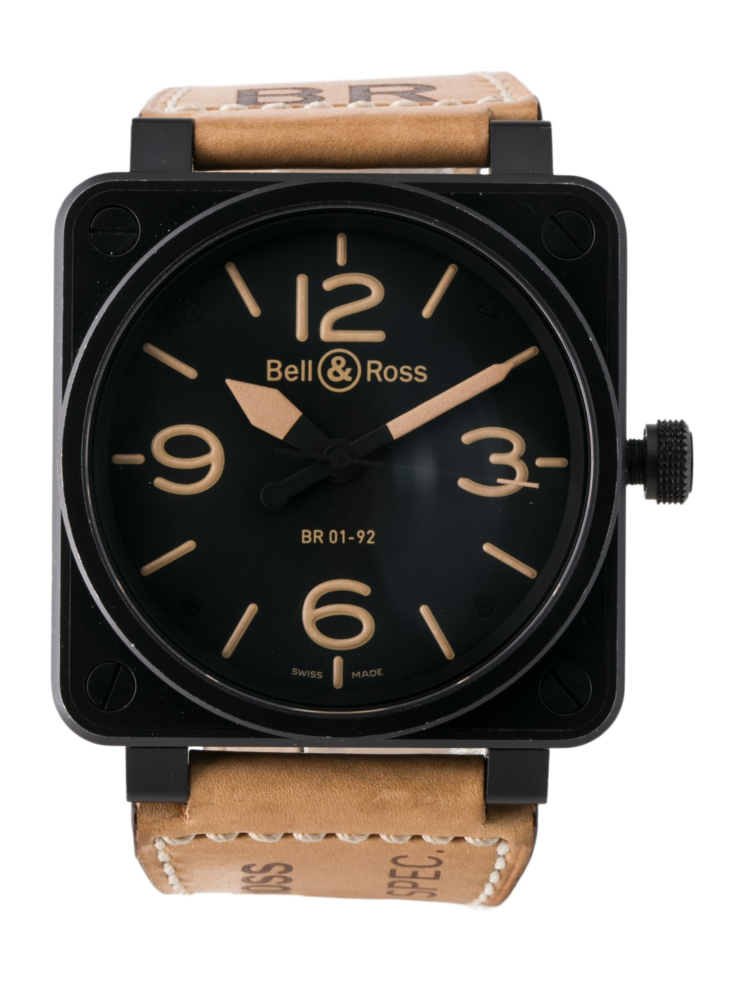 Bell & Ross BR 01-92 Heritage Watch - BR0192-HERITAGE | The RealReal