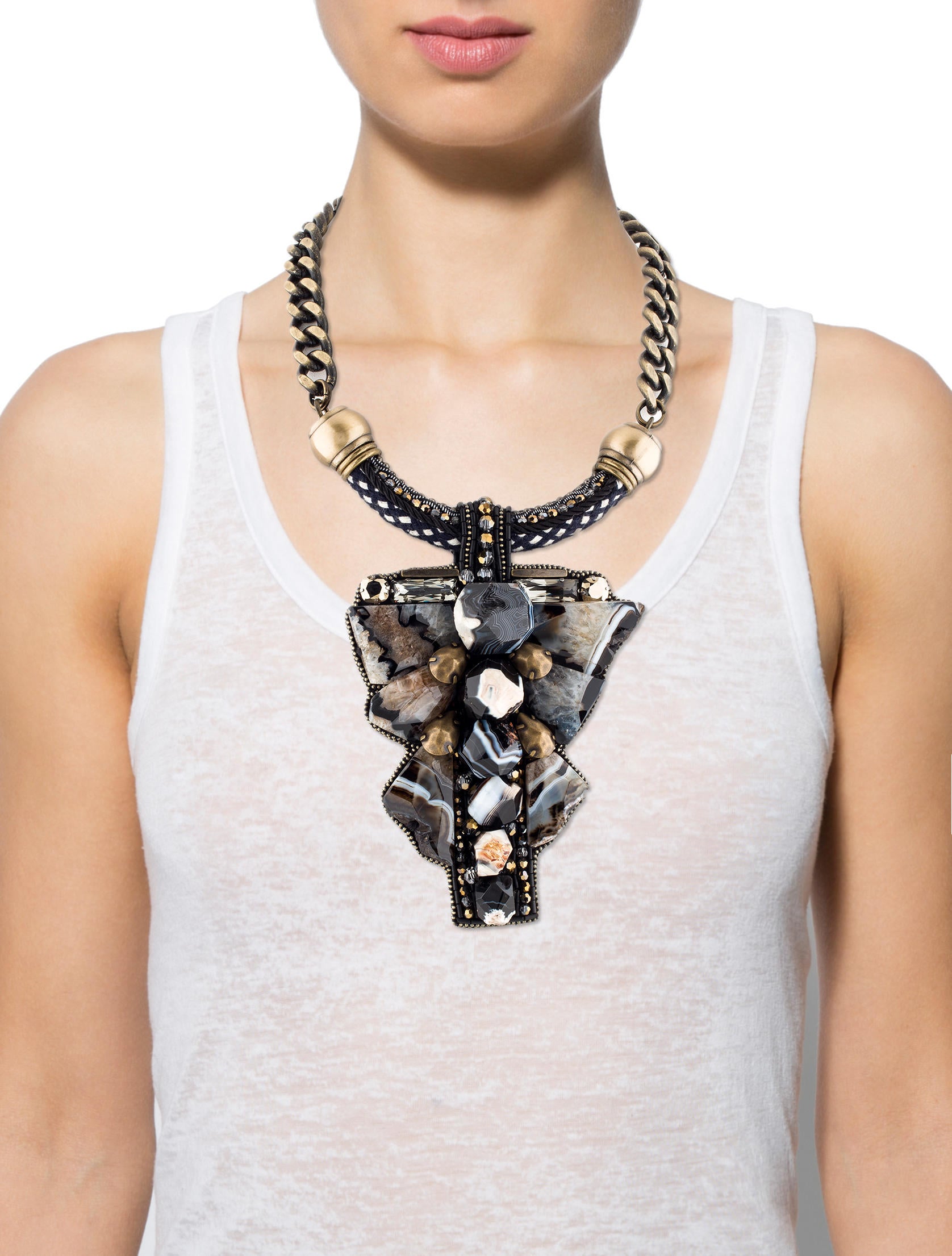 Bea Valdes Fiala Necklace - Pendant Necklace, Necklaces - BEV20007 ...