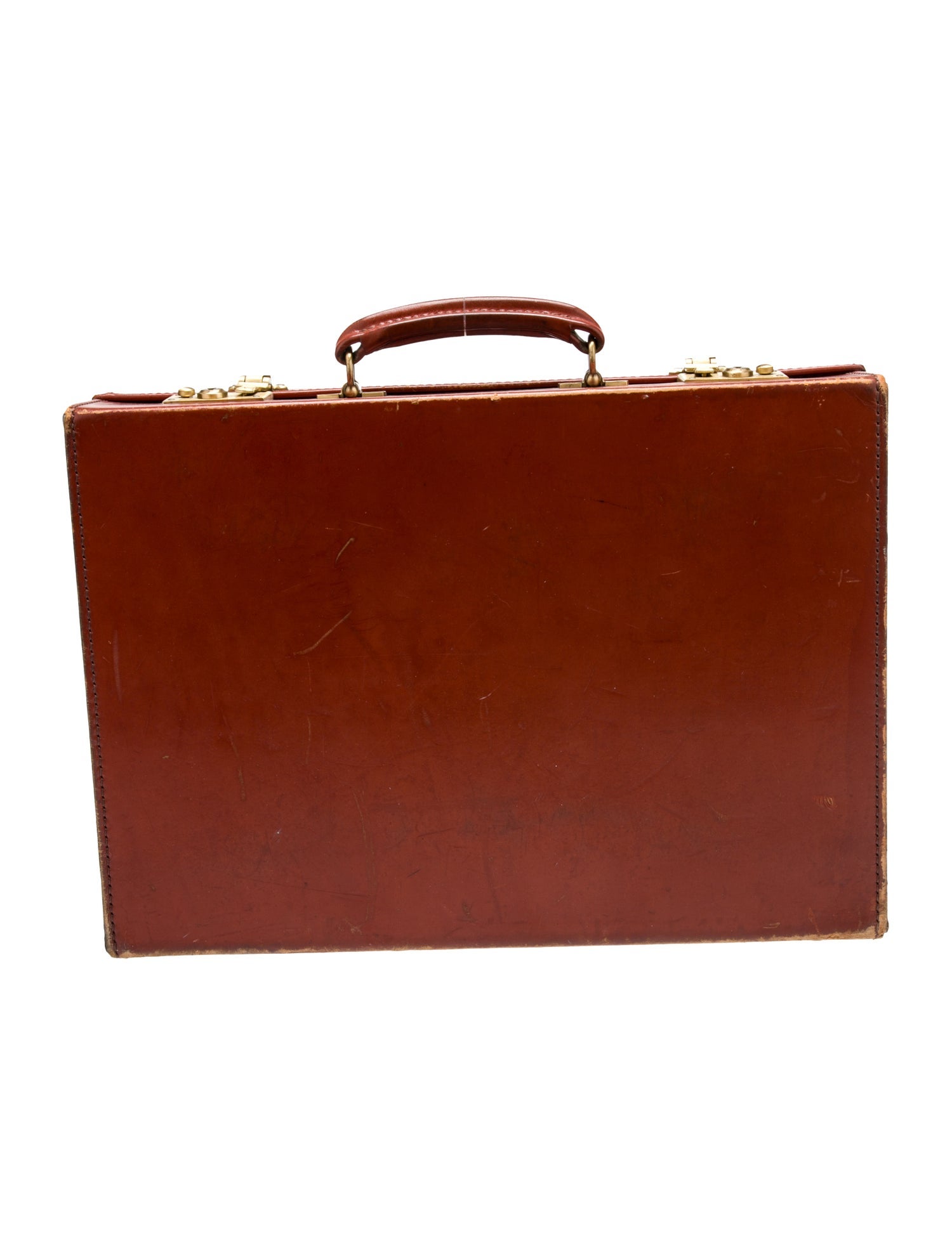 Swaine Adeney Brigg Leather Briefcase - Brown Briefcases, Bags ...
