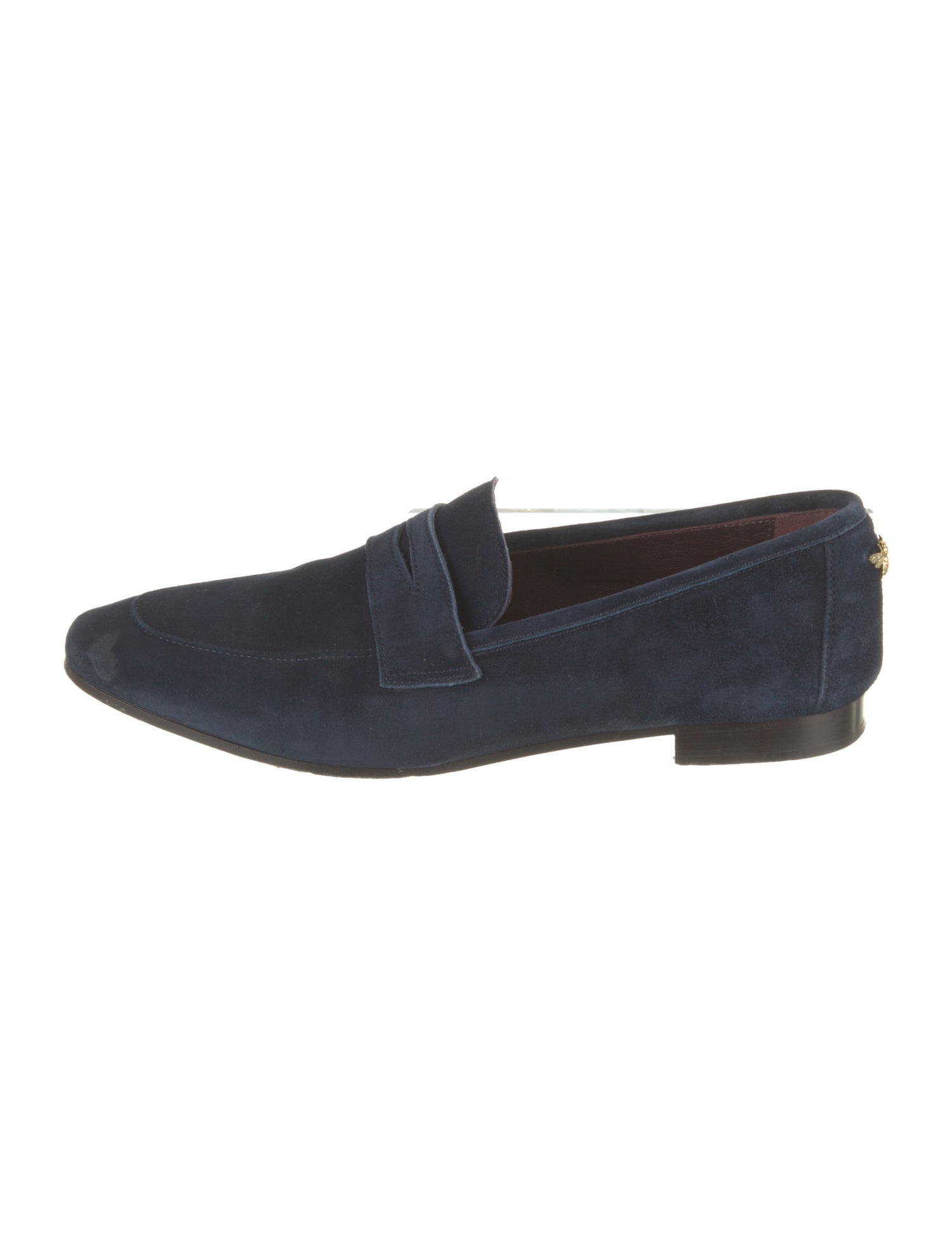 Bougeotte Suede Loafers - Blue Flats, Shoes - BGHYU20419 | The RealReal