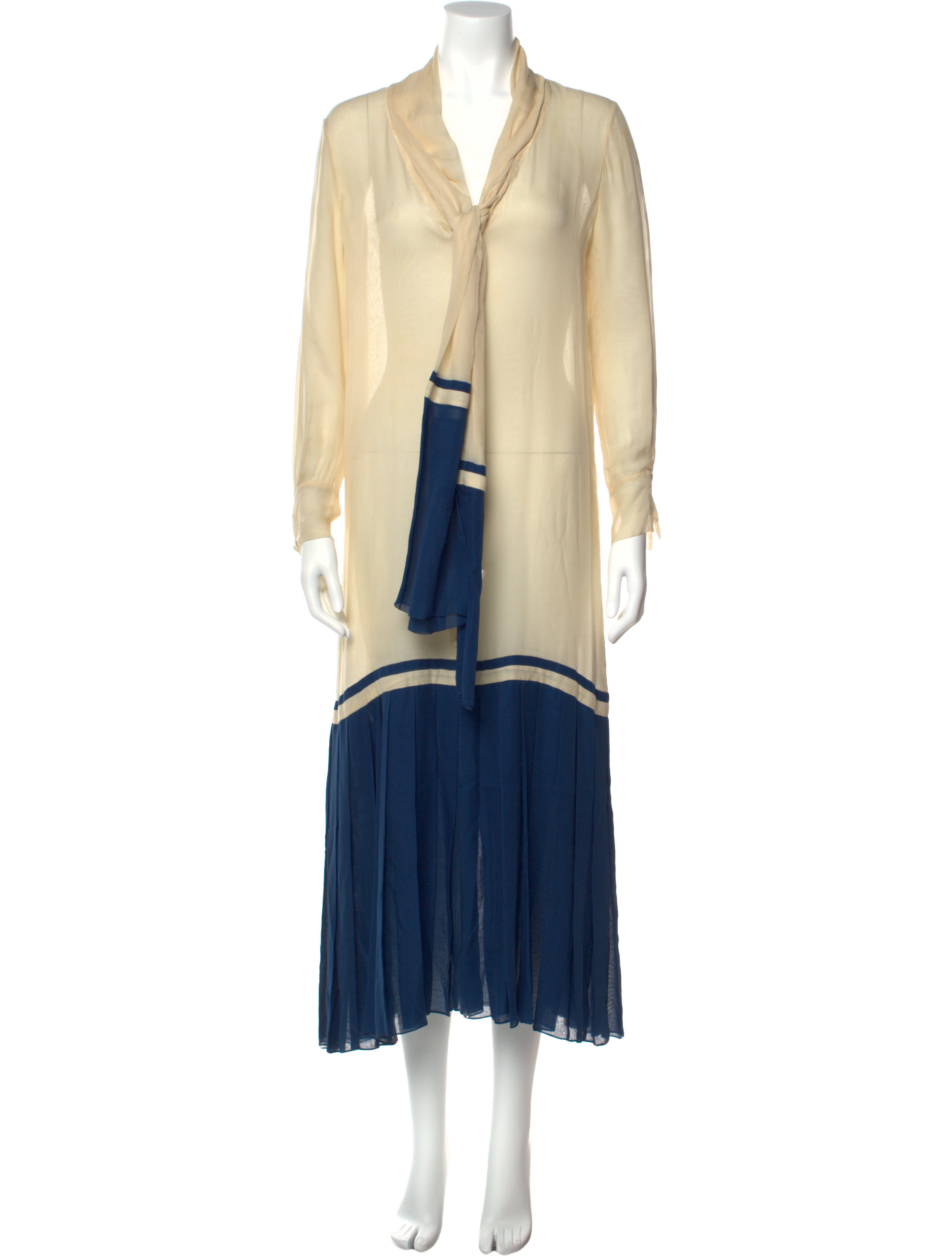 Bill Blass Vintage Long Dress - Blue Dresses, Clothing - BIL28789 | The ...