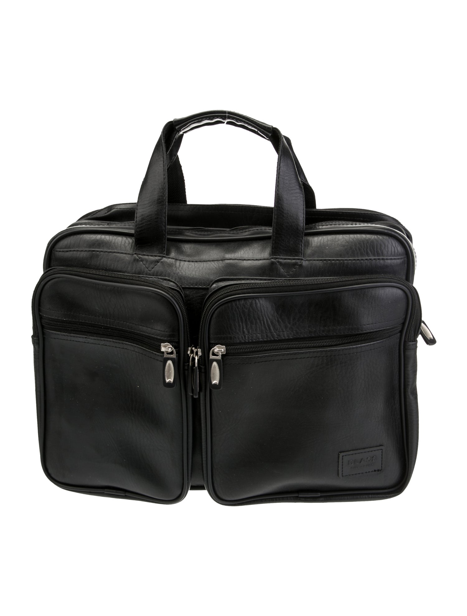 Bill Blass Leather Briefcase - Black Briefcases, Bags - BIL31287 | The ...