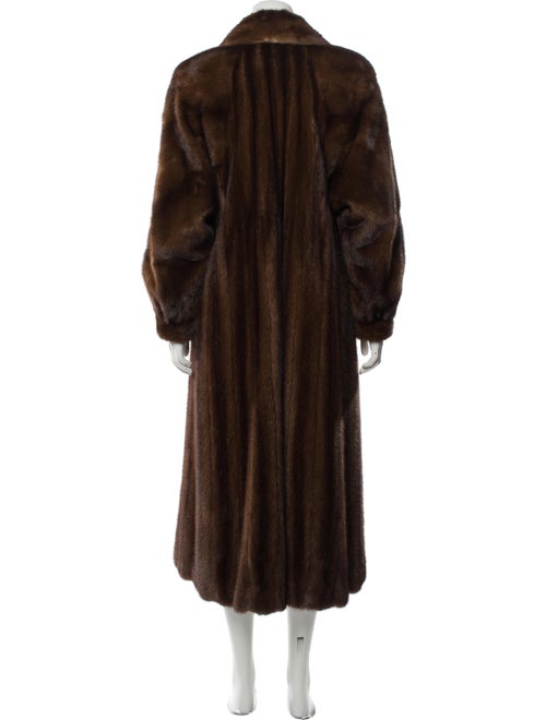 Birger Christensen Mink Fur Long Coat - Clothing - BIRRH20123 | The ...