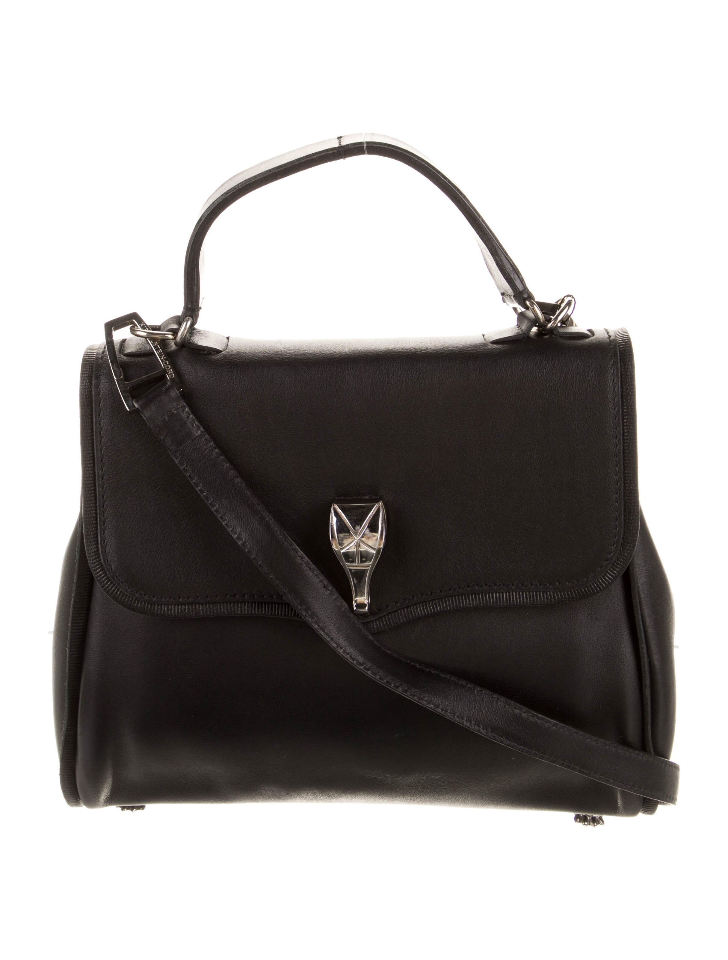 Prada City Calf Margit Bag - Black Handle Bags, Handbags - PRA739771 ...