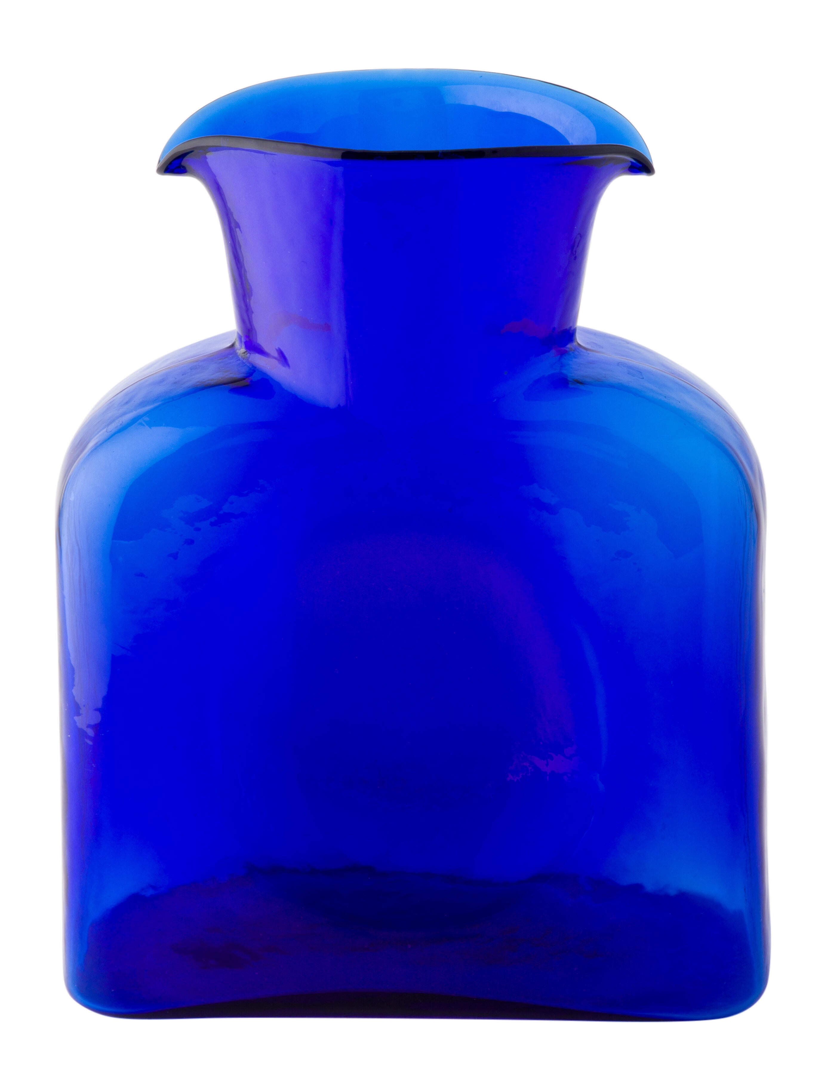 Blenko Square Glass Vase - Blue - BLENK20130 | The RealReal