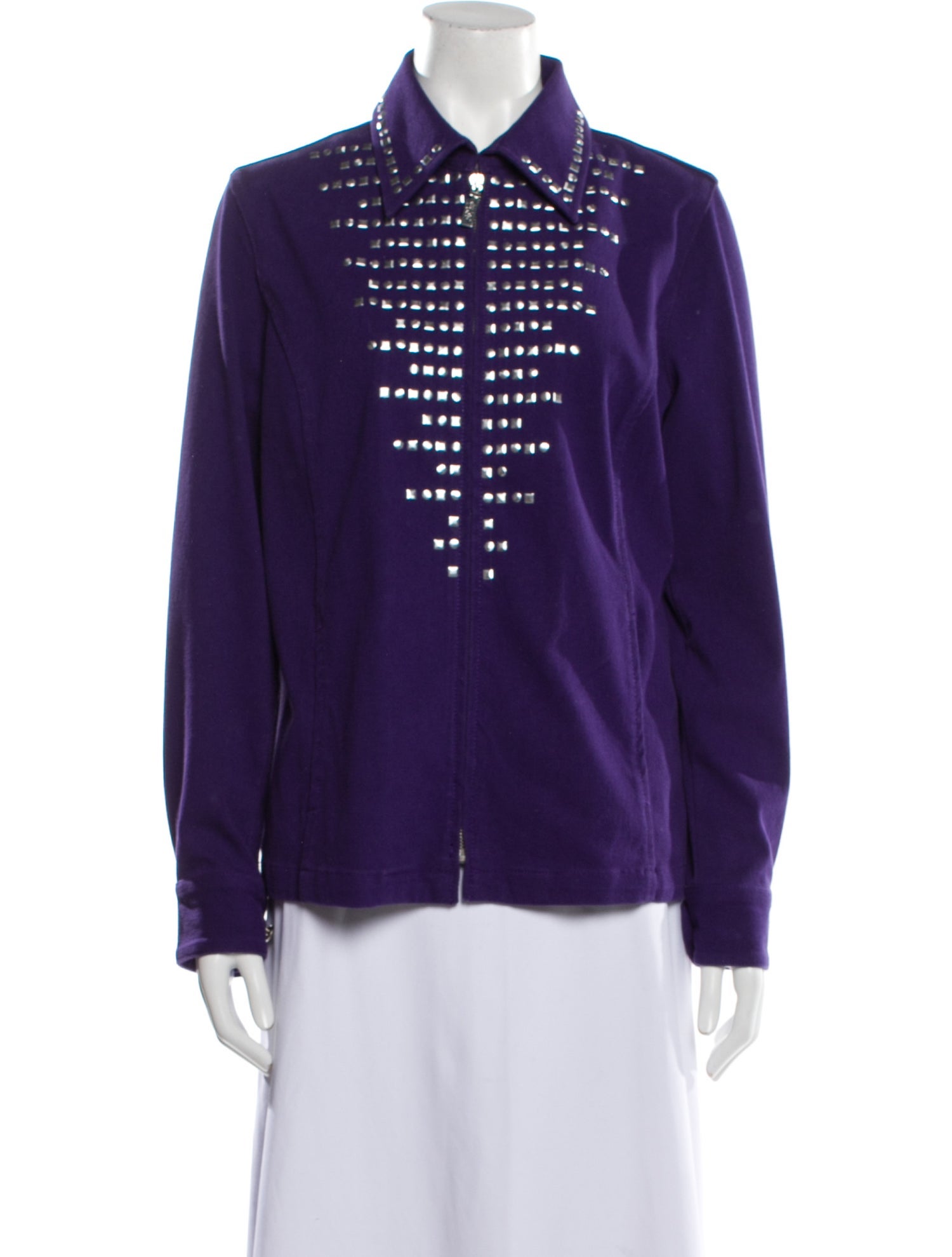 Bob Mackie Evening Jacket - Purple Jackets, Clothing - BOBMA24022 | The ...