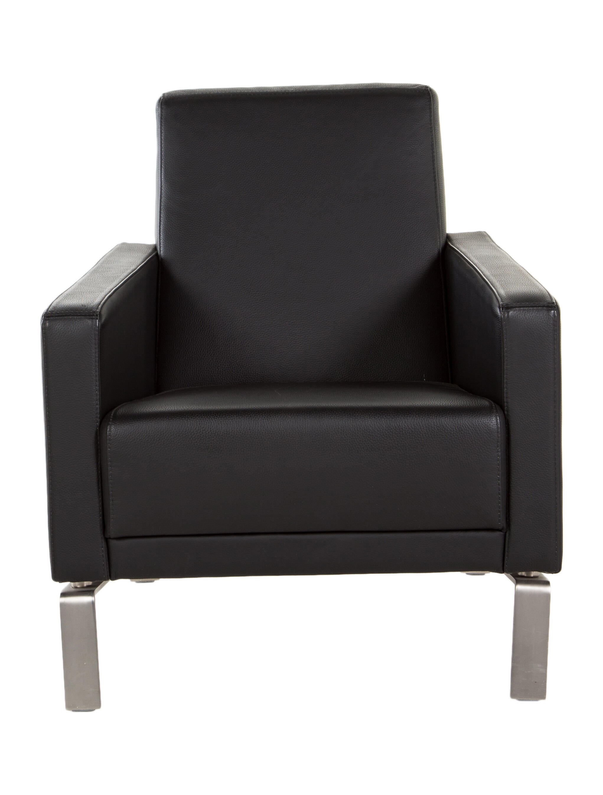 Bo Concept Pair of Fly Armchairs - Black, 2 pieces Seating, Furniture ...