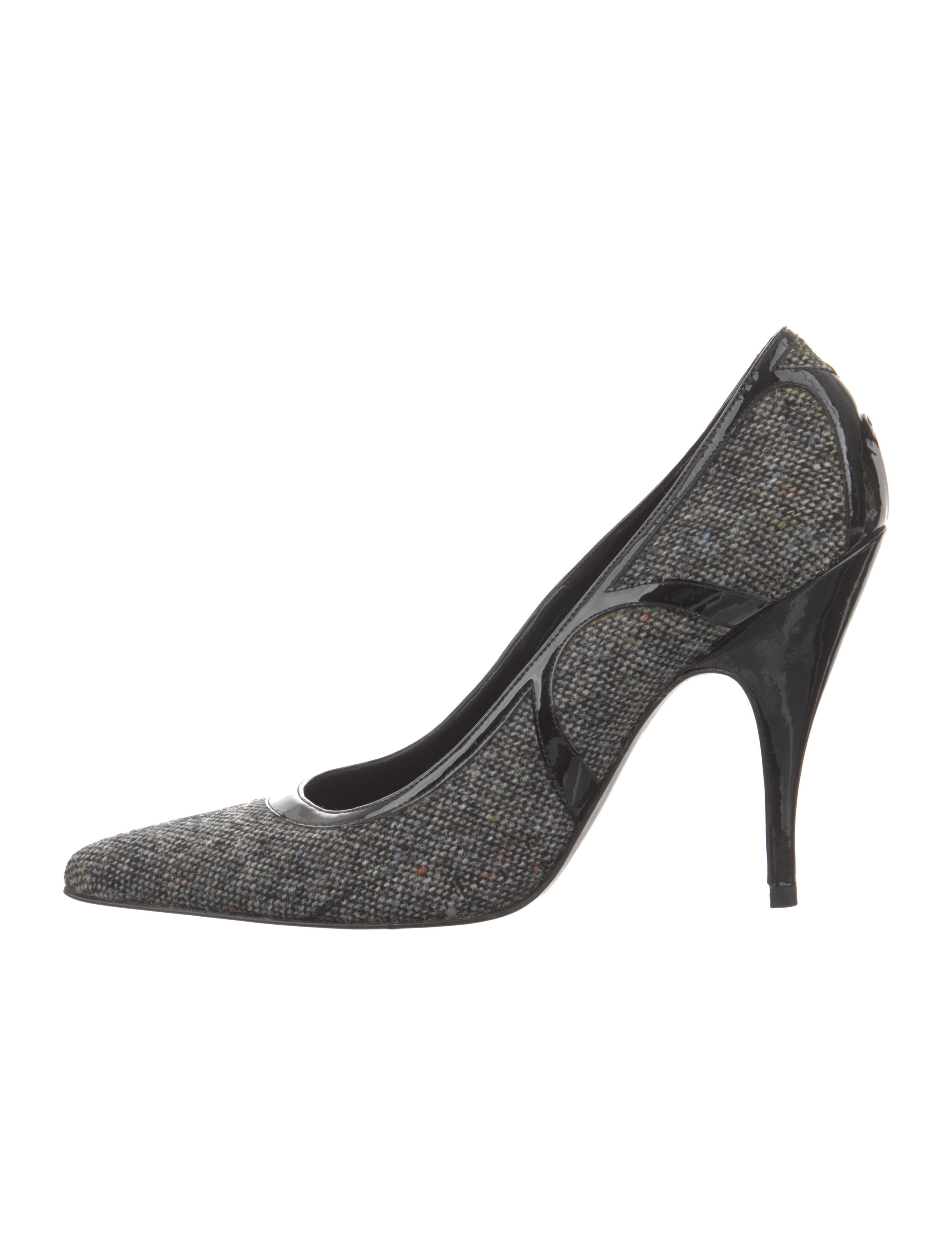Bottega Veneta Wool Pumps - Grey Pumps, Shoes - BOT156050 | The RealReal