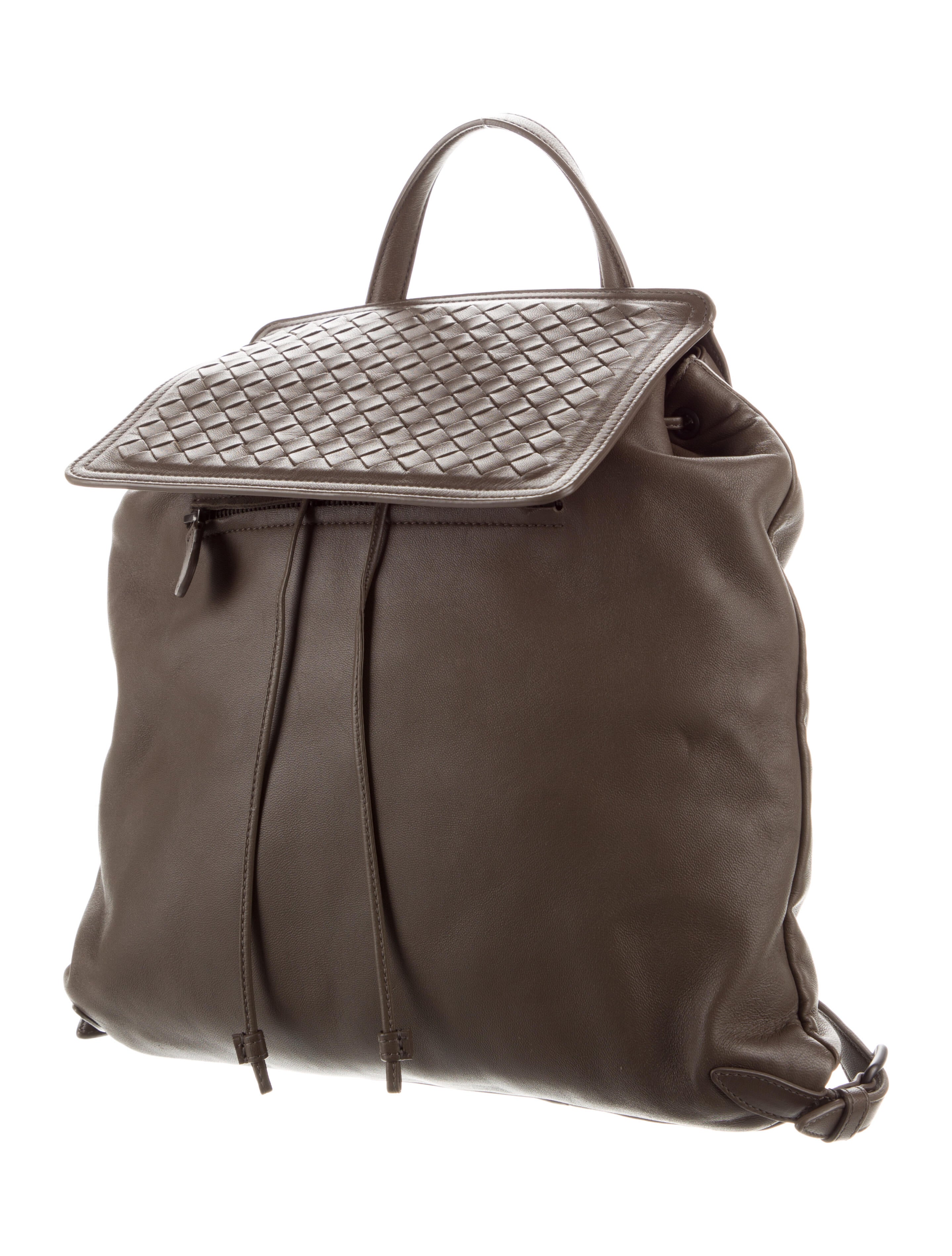Bottega Veneta Intrecciato Nappa Leather Backpack - Neutrals Backpacks ...