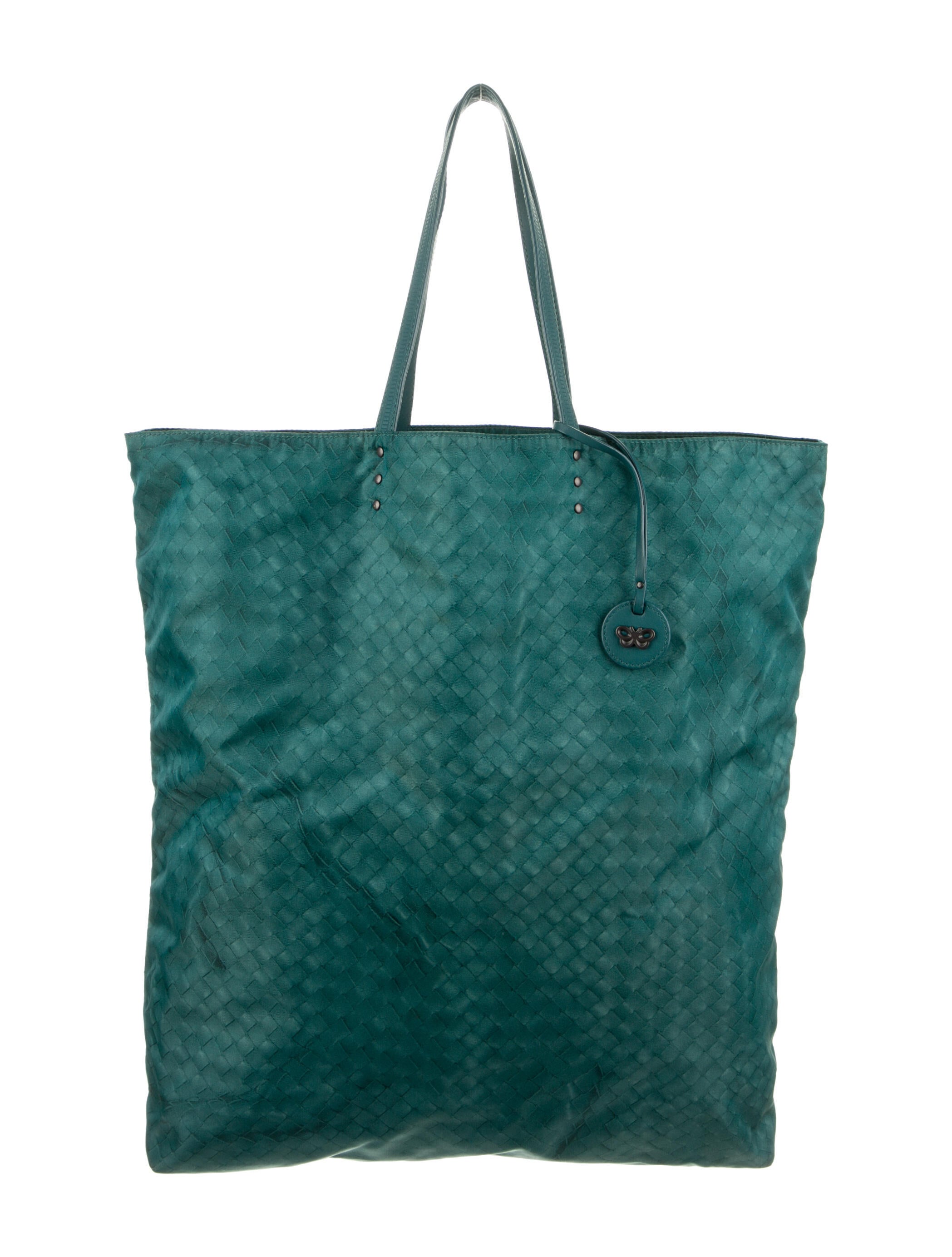 Bottega Veneta Intrecciato Shoulder Tote - Blue Totes, Handbags ...