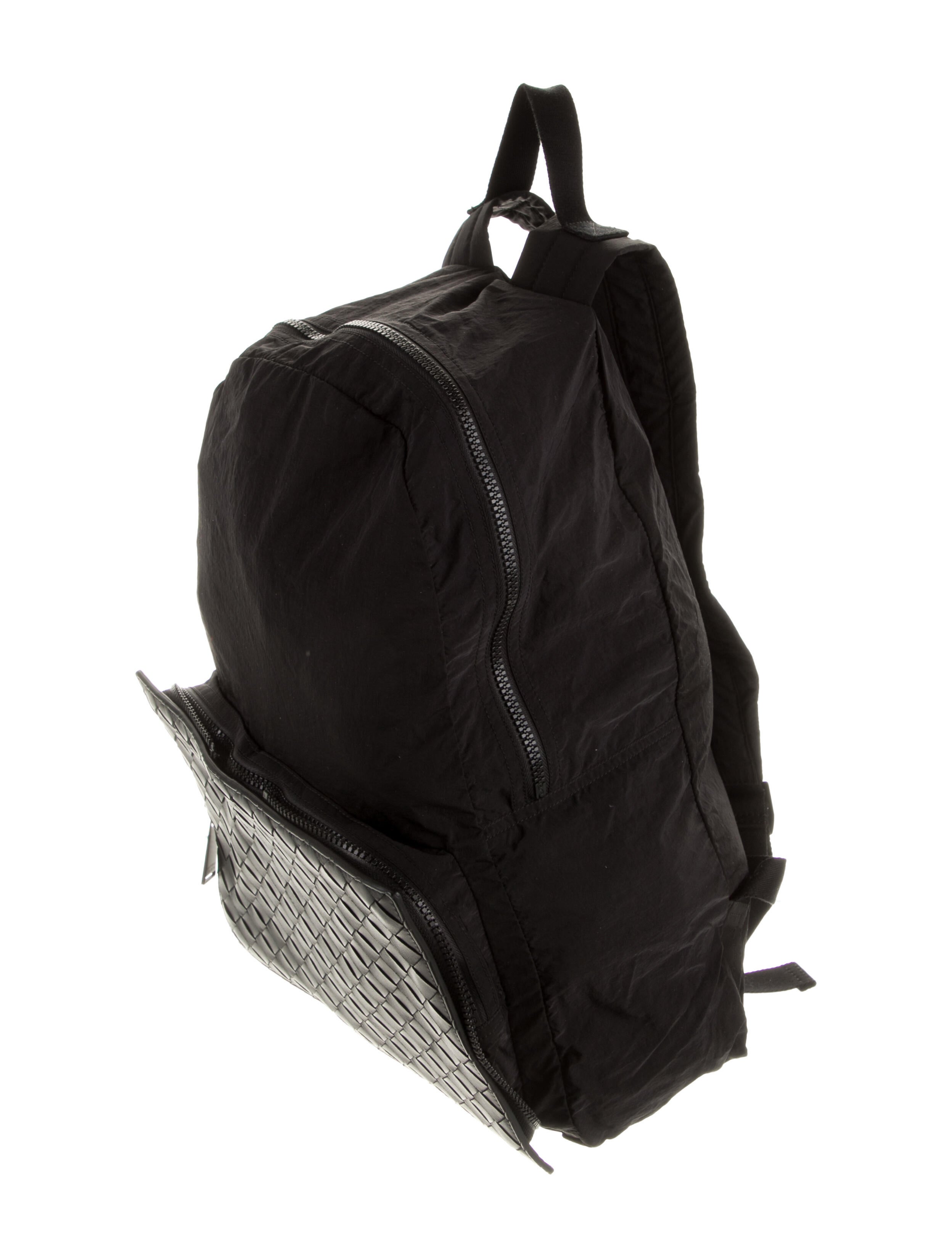 Bottega Veneta Convertible Nylon Backpack - Black Backpacks, Bags ...