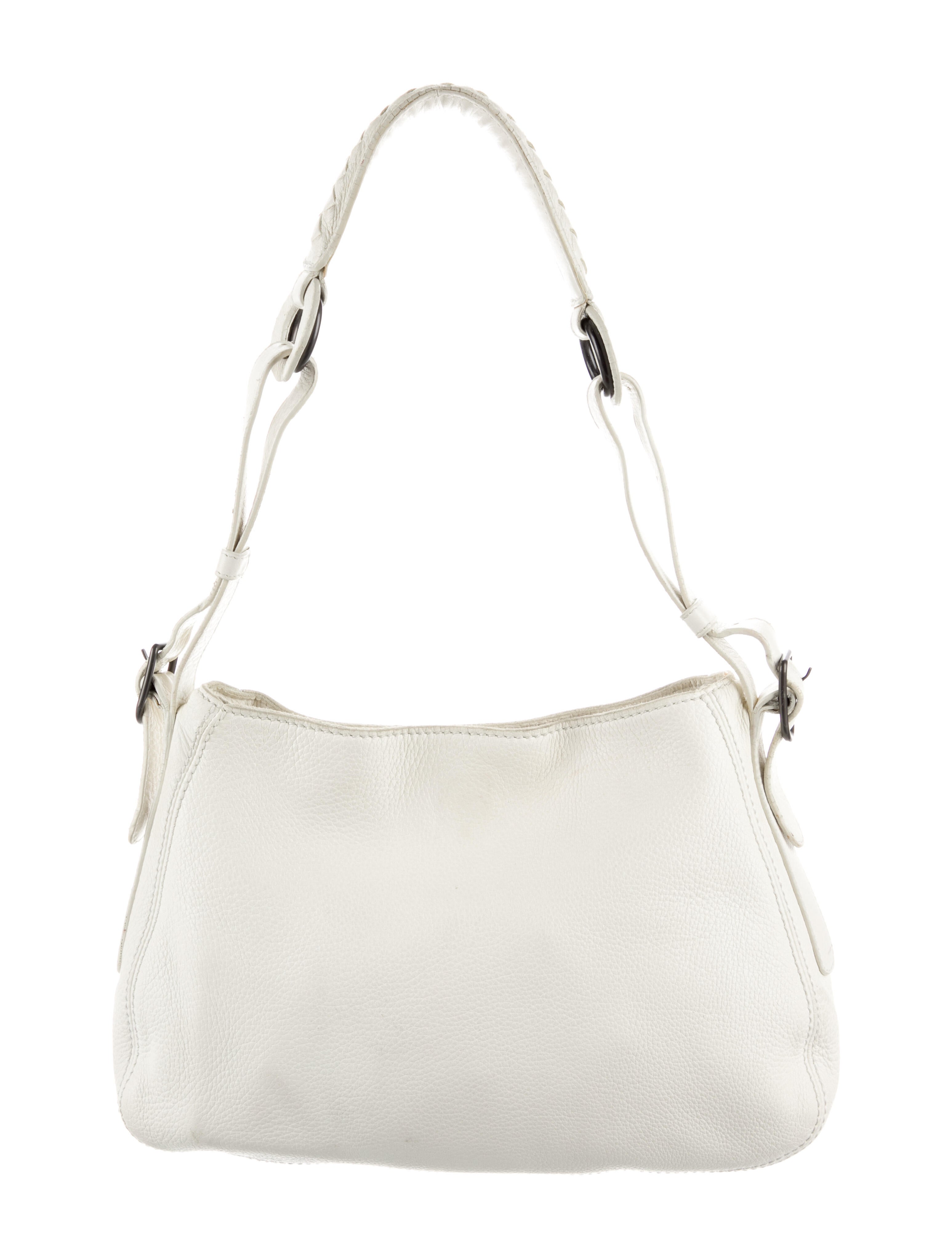 Bottega Veneta Cervo Hobo - White Hobos, Handbags - BOT48077 | The RealReal