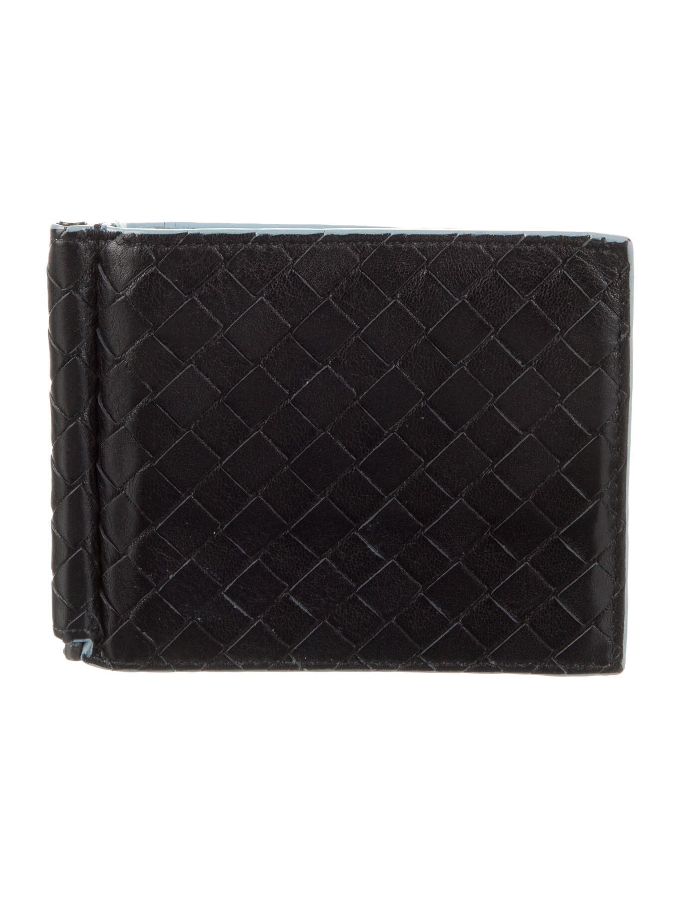 Bottega Veneta Bifold Intrecciato Weave Wallet - Black Wallets ...