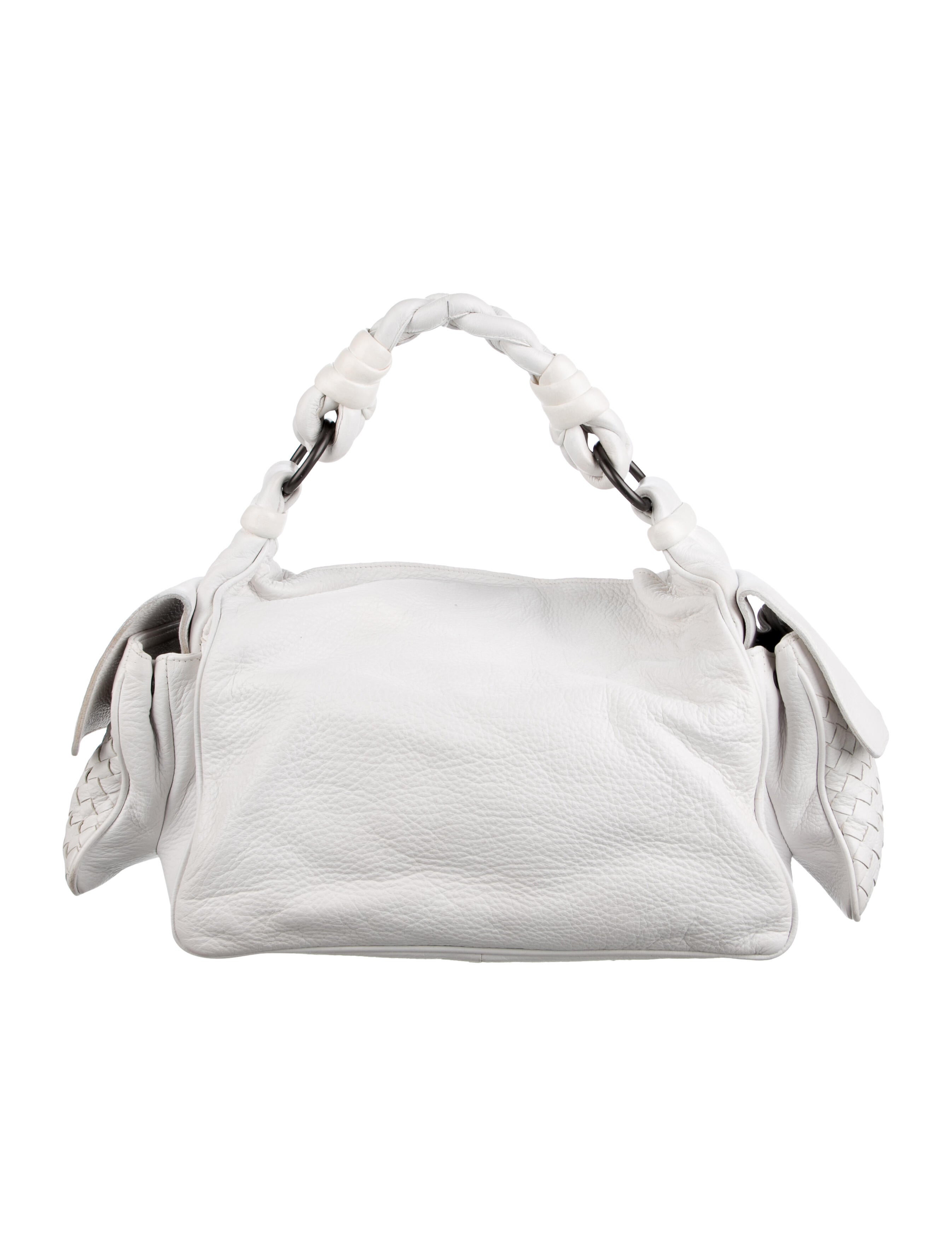 Bottega Veneta Cervo Hobo - White Hobos, Handbags - BOT48077 | The RealReal