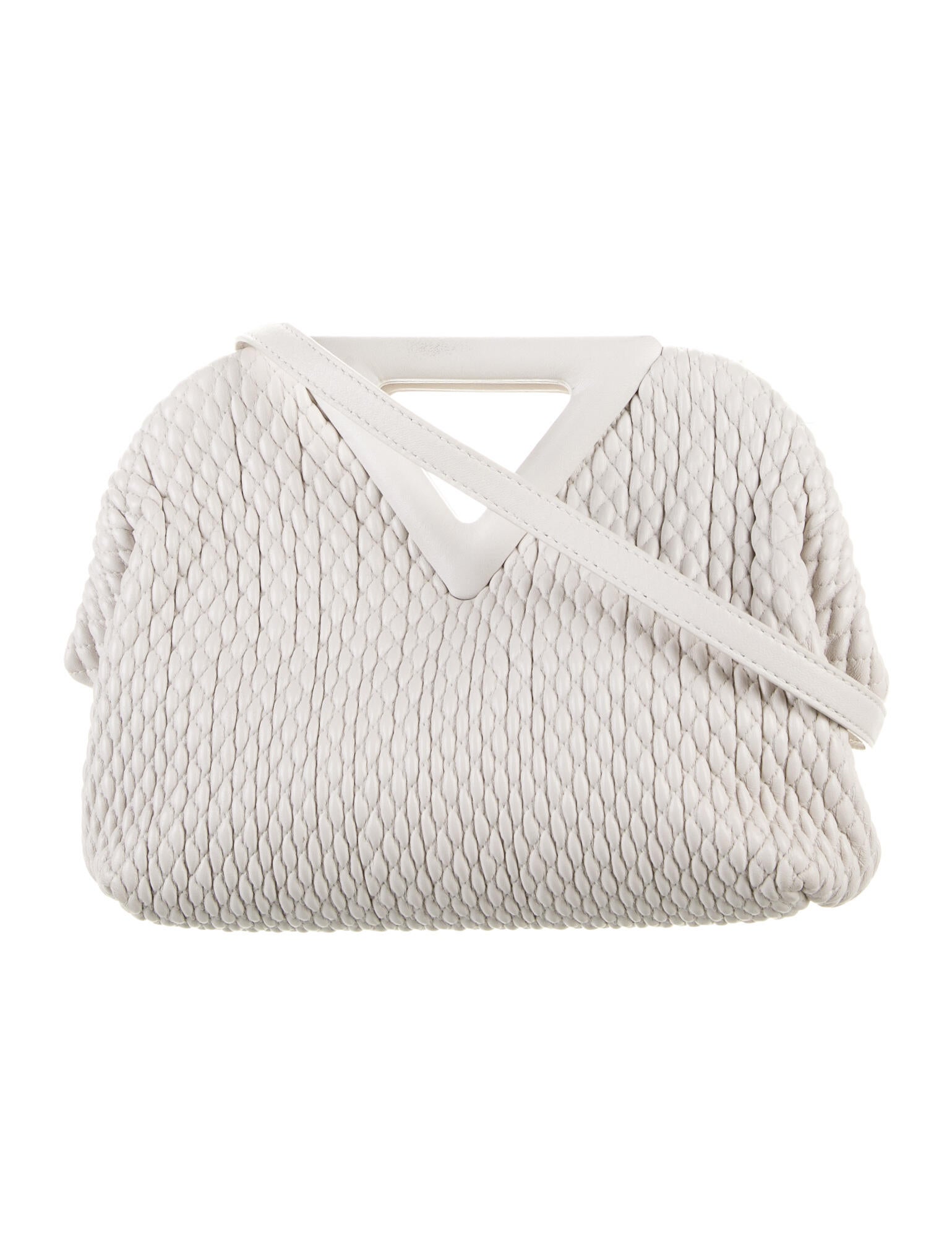 Bottega Veneta Small Point Bag - White Crossbody Bags, Handbags ...