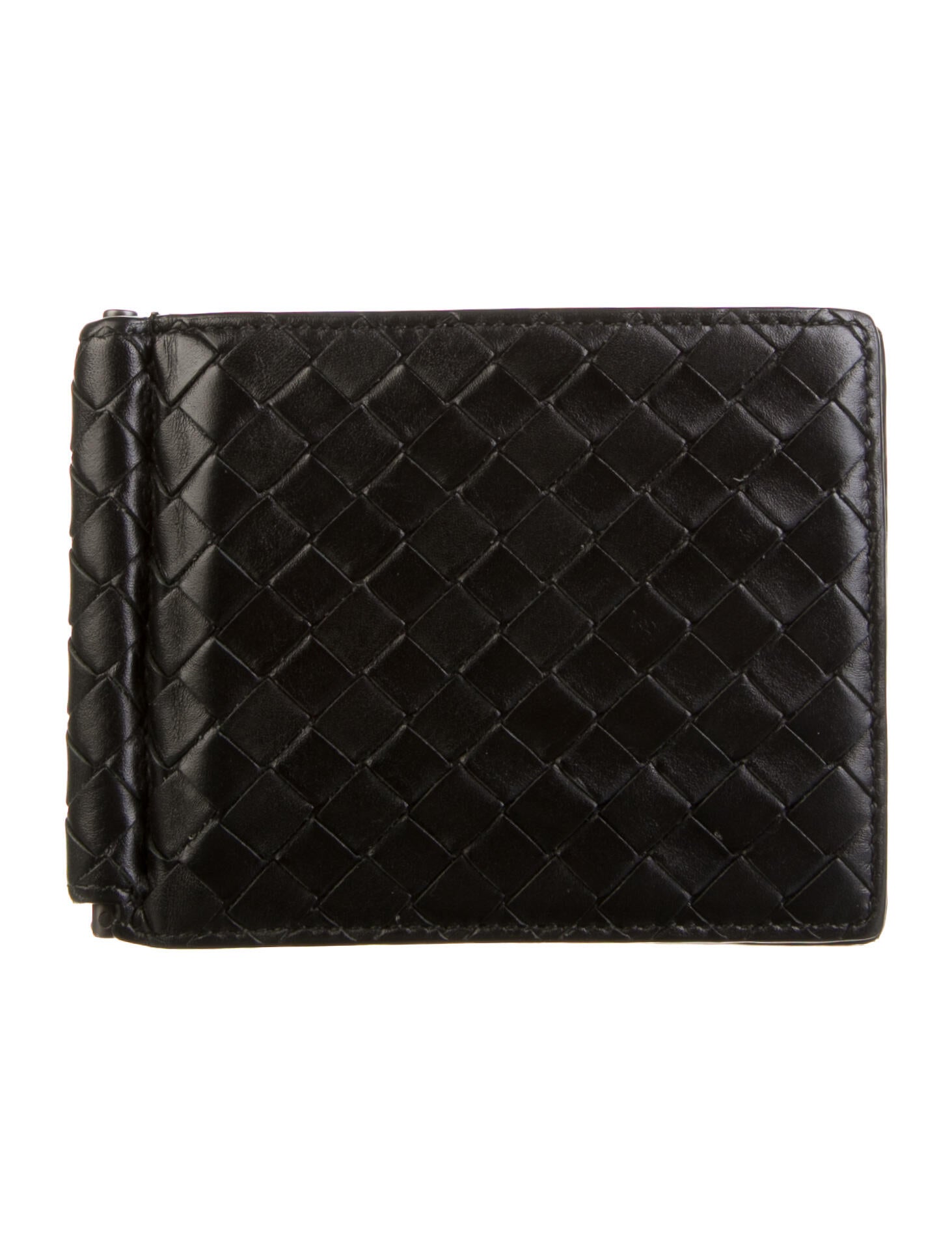 Bottega Veneta 2022 Intrecciato Weave Bifold Wallet - Black Wallets ...