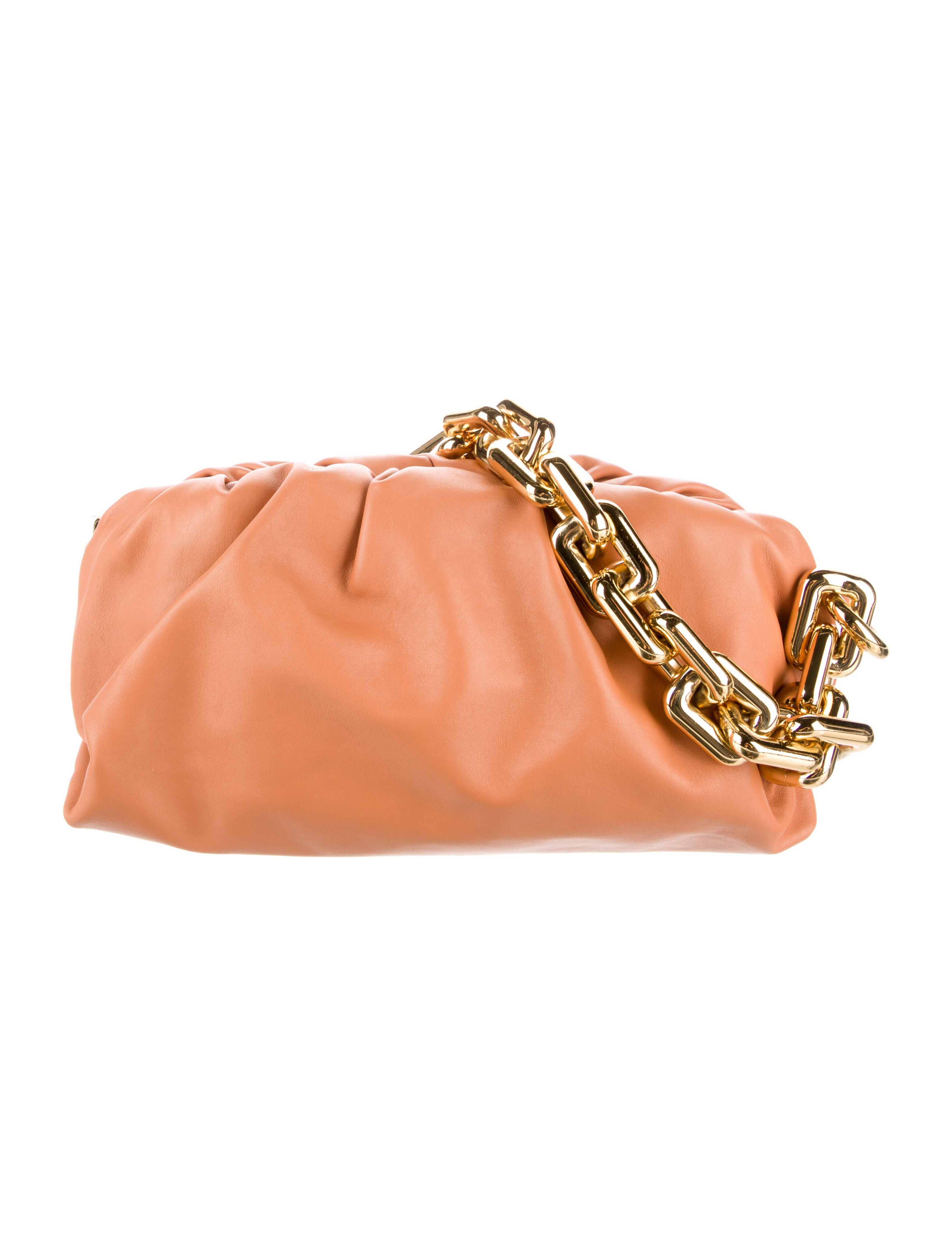 Bottega Veneta The Chain Pouch - Orange Clutches, Handbags - BOT190226 ...