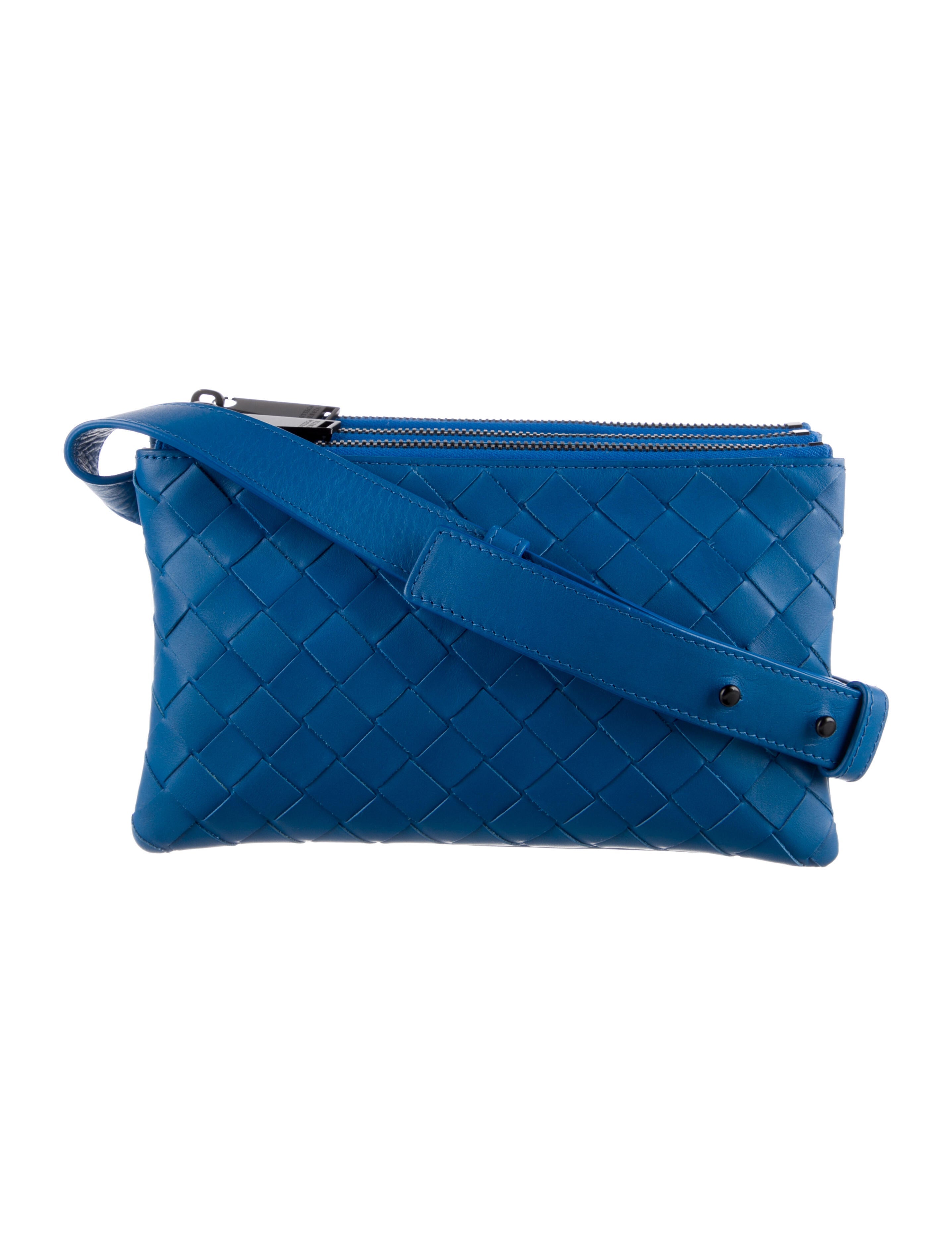 Bottega Veneta Trio Crossbody Bag - Blue Crossbody Bags, Handbags ...