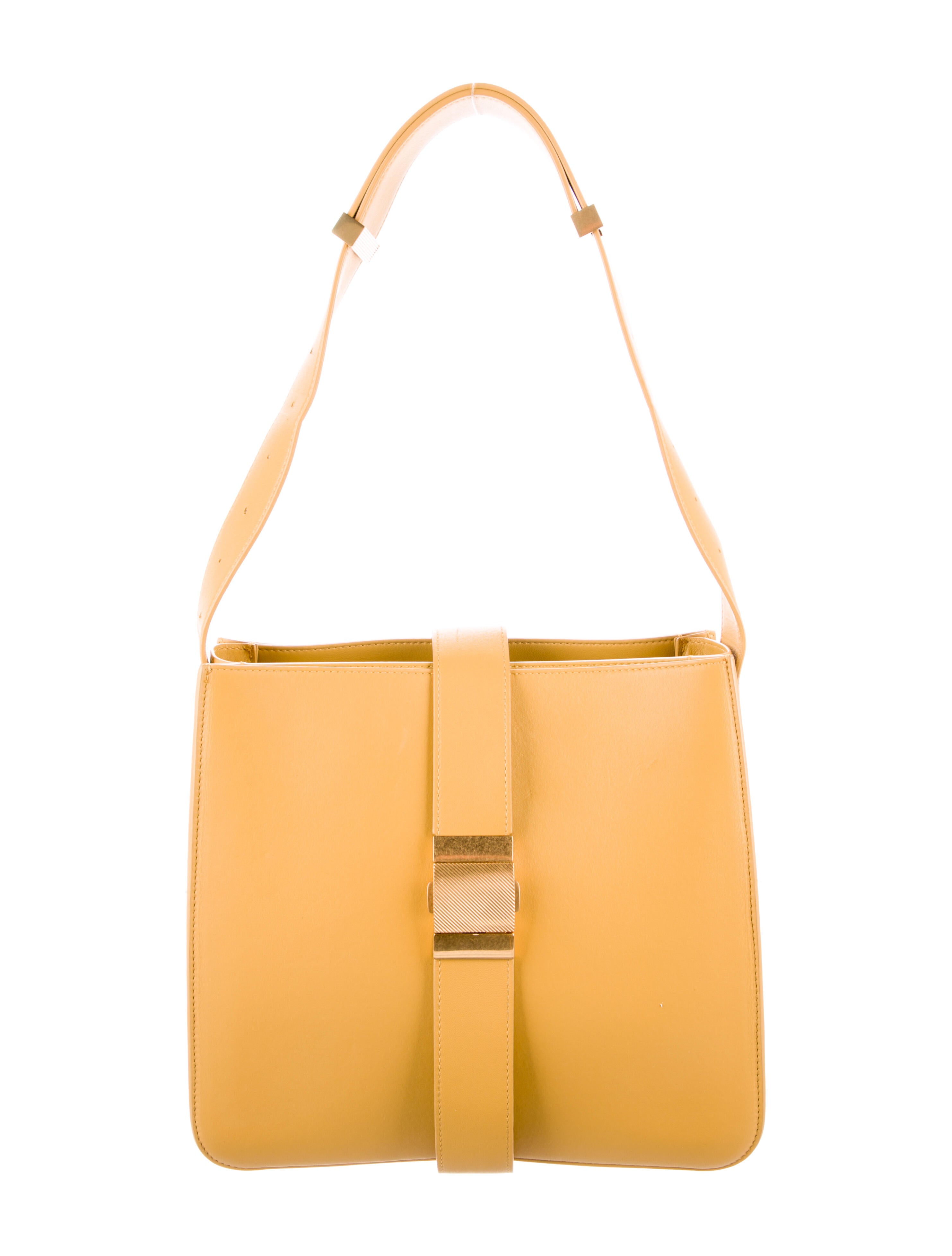 Bottega Veneta Nappa Marie Shoulder Bag - Yellow Shoulder Bags ...
