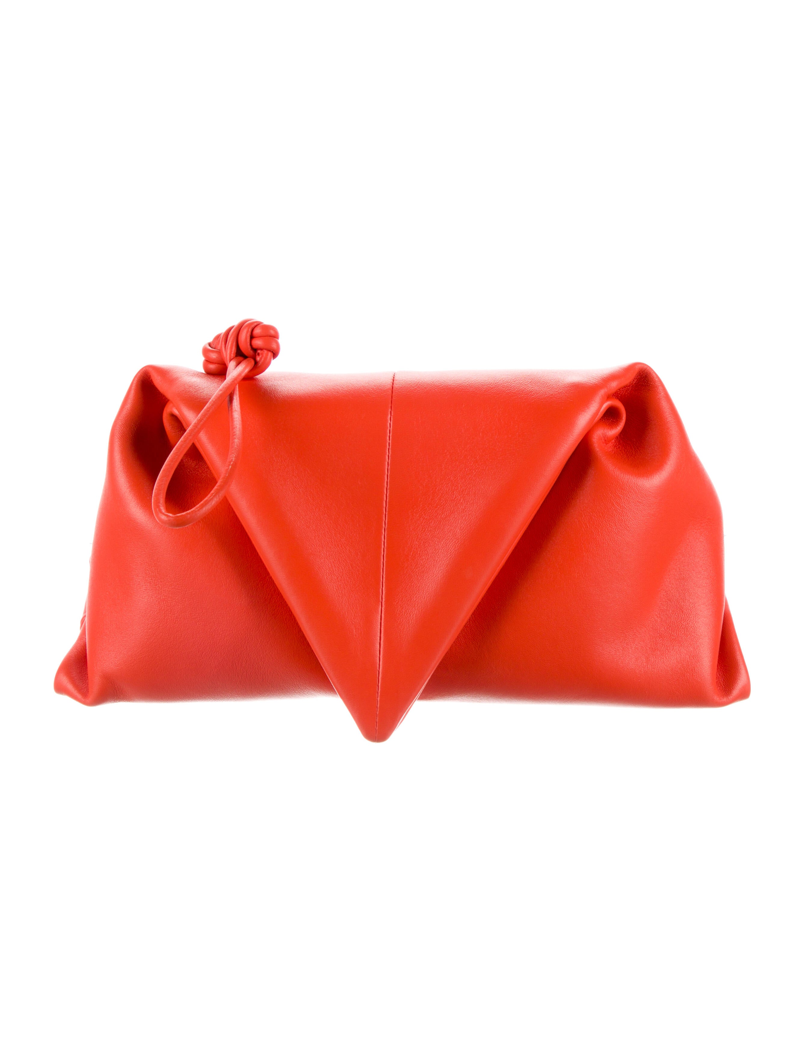 Bottega Veneta BV Trine Fold Clutch - Orange Clutches, Handbags ...