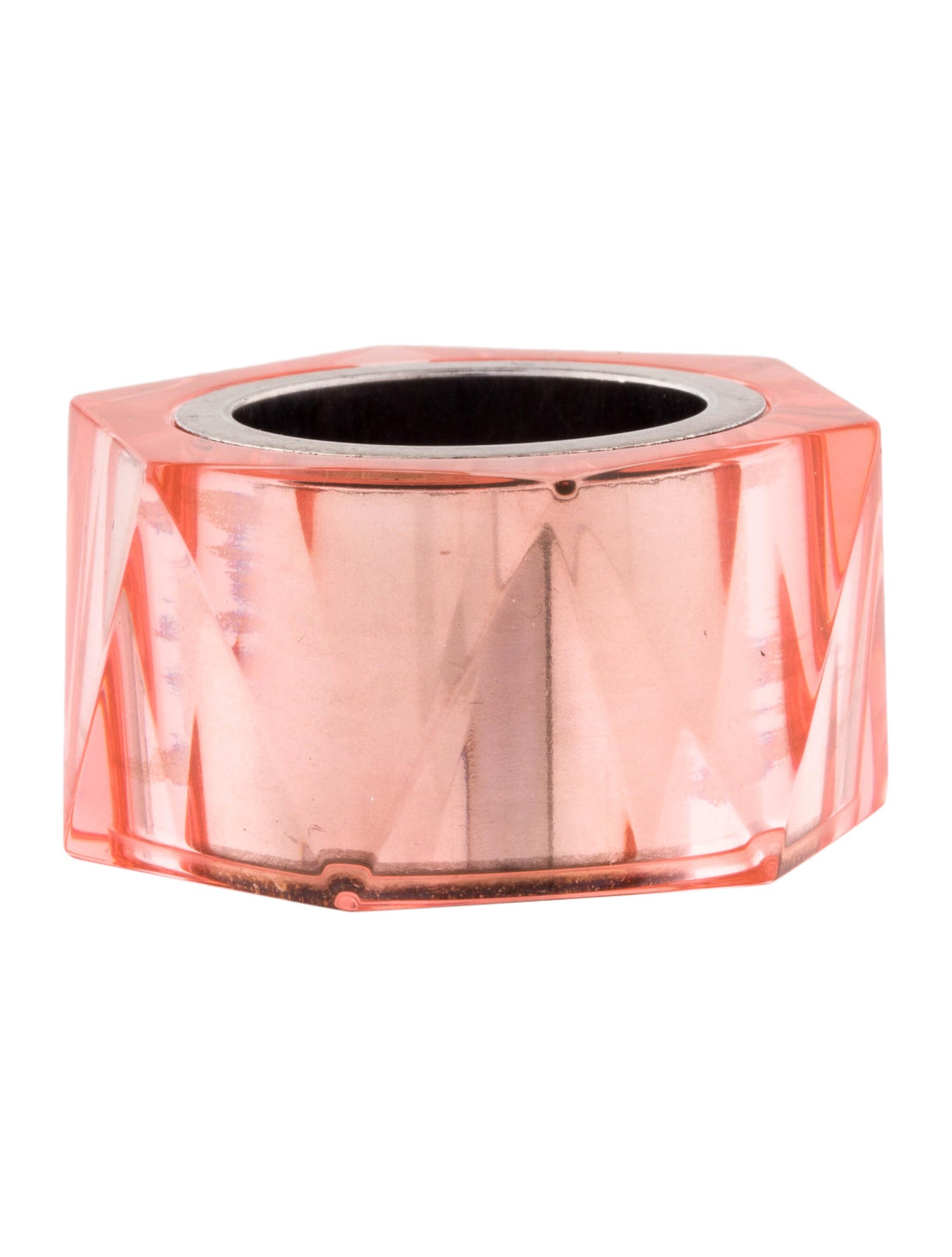 Bottega Veneta Resin Ring - Orange Band, Rings - BOT193382 | The RealReal