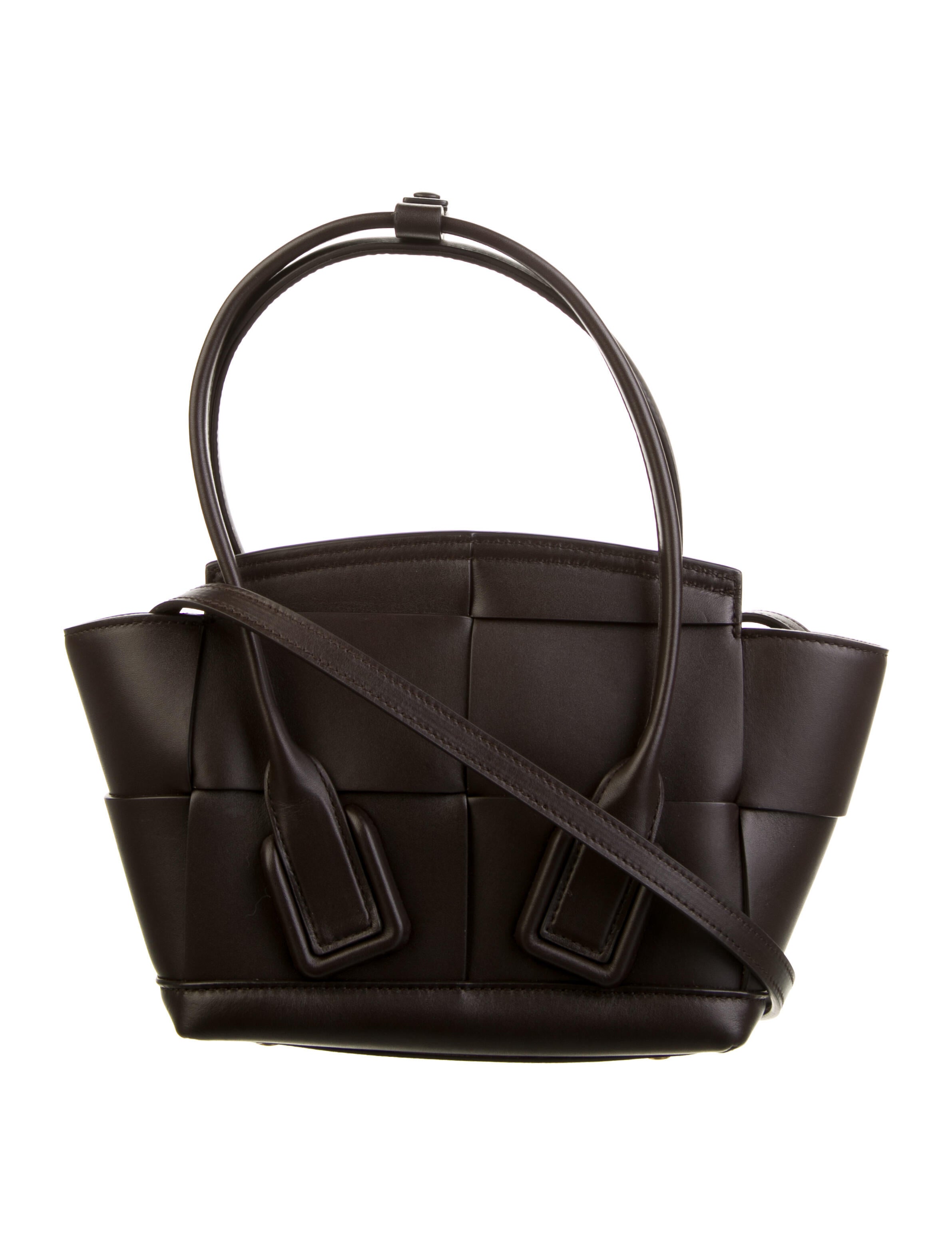 Bottega Veneta Mini Arco Bag - Brown Mini Bags, Handbags - BOT193903 ...