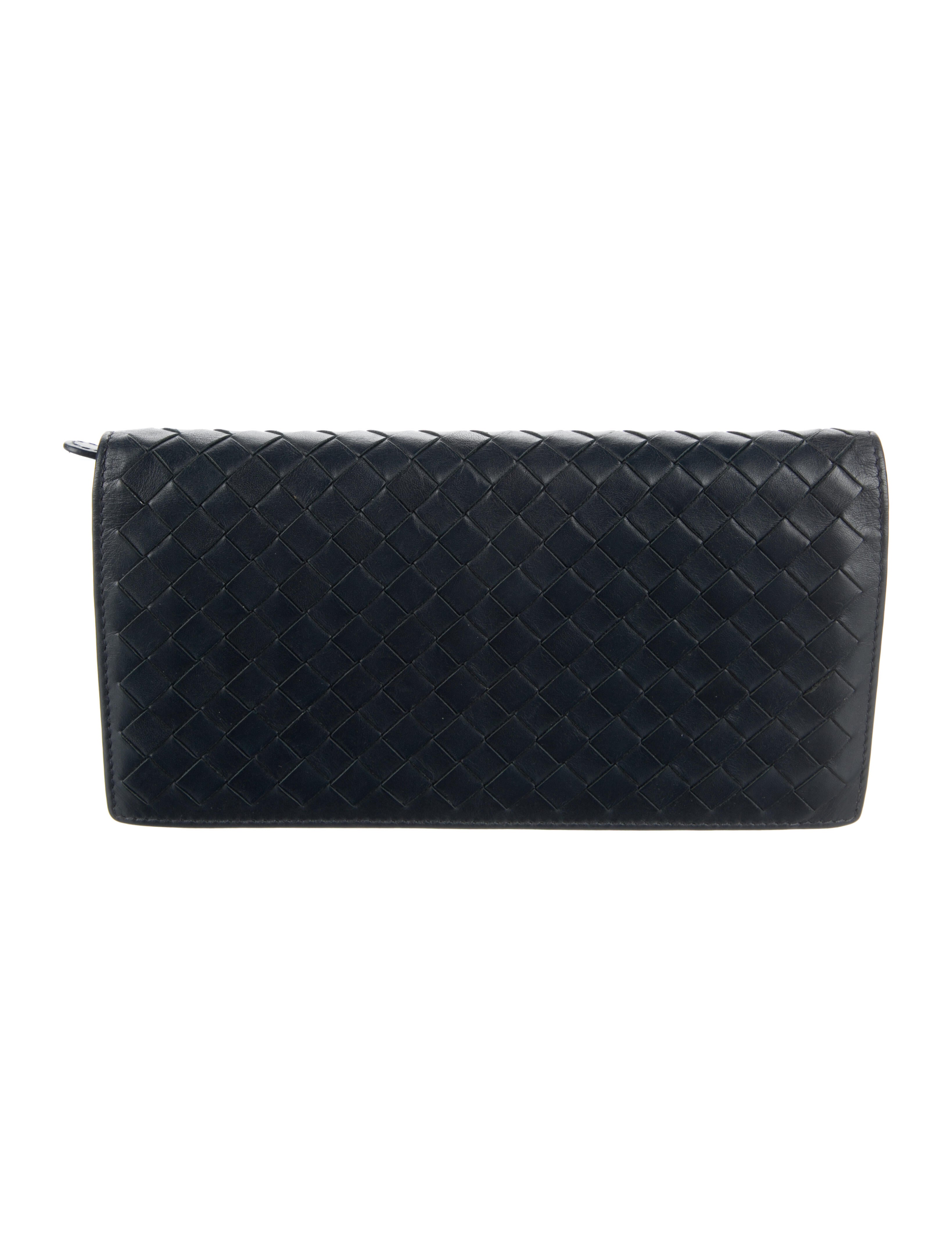 Bottega Veneta Intrecciato Continental Wallet Intrecciato Weave Bifold ...